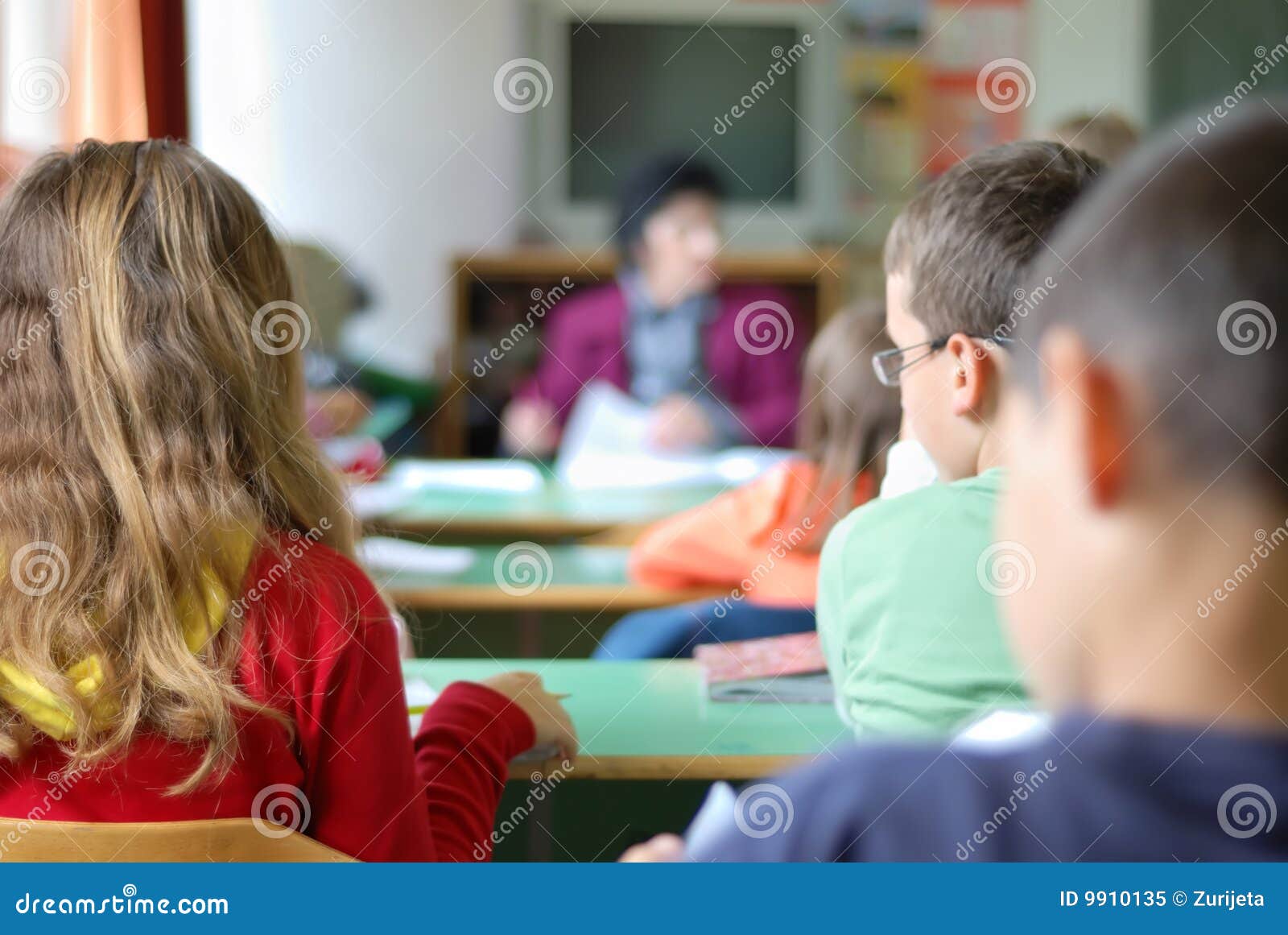 Children in classroom stock image. Image of study, education - 9910135