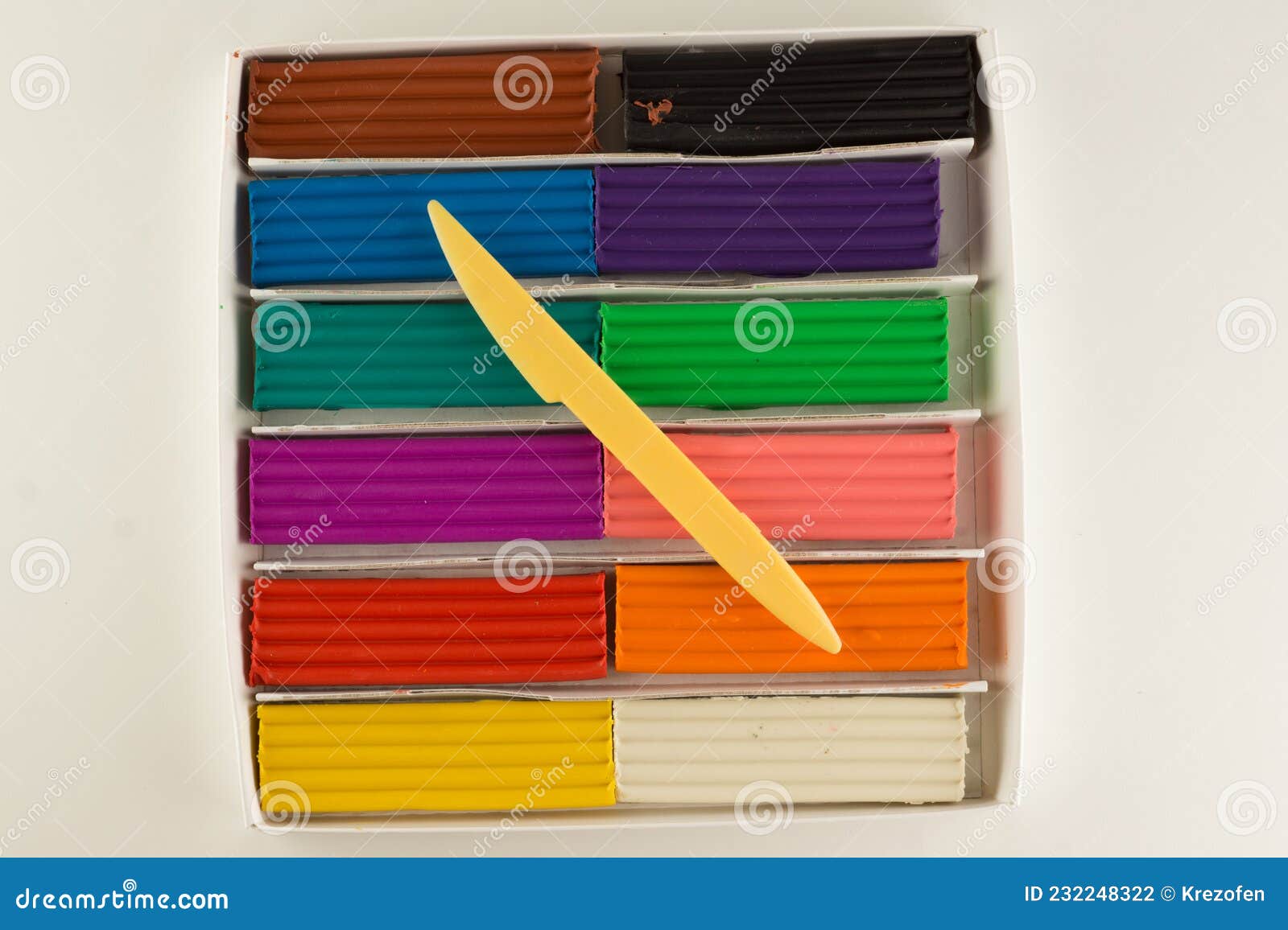 Children Color Palette Box Stock Photo | CartoonDealer.com #14668848