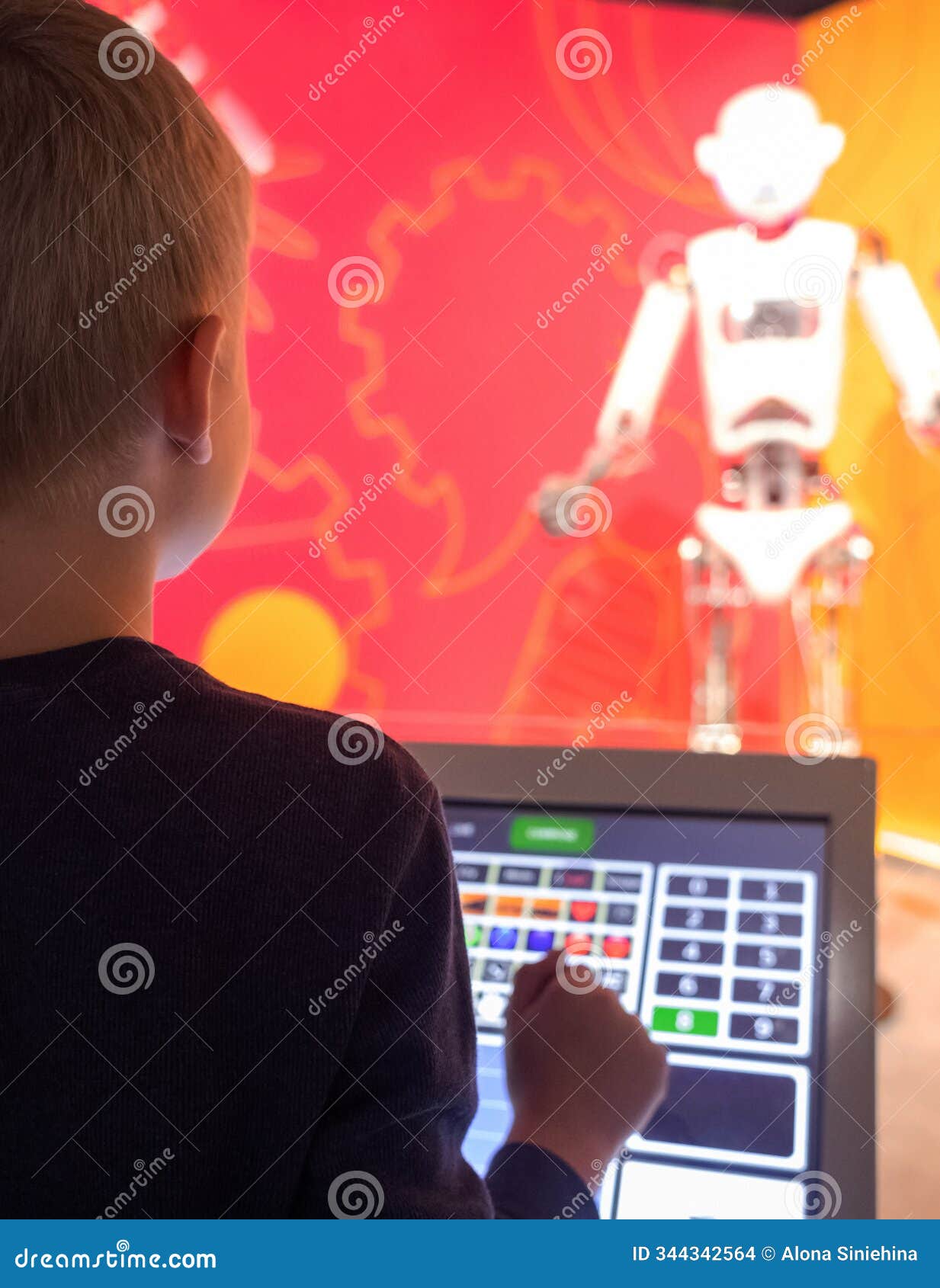 Children Control a Robot at a Science Fair Using a Tablet Computer ...