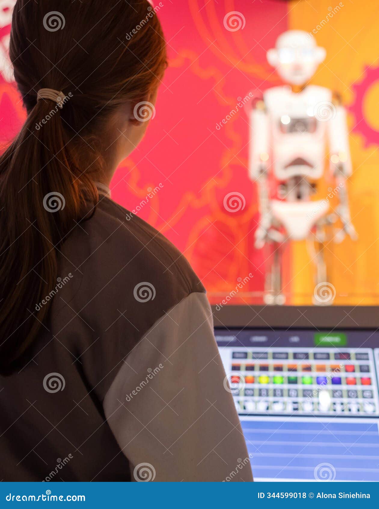 Children Control a Robot at a Science Fair Using a Tablet Computer ...