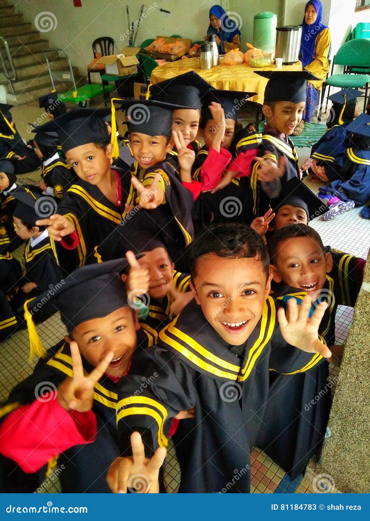 Children Convocation Day editorial stock photo. Image of children ...