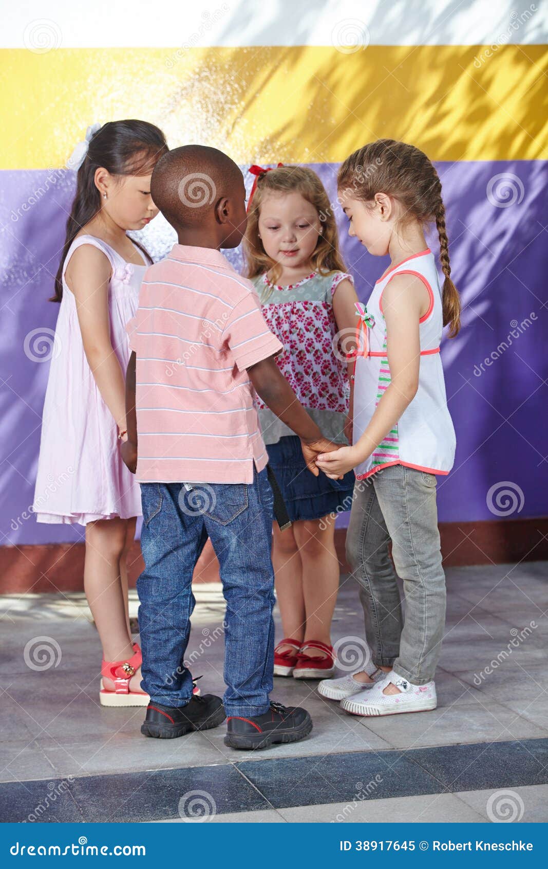 Children dancing in circle stock image. Image of smile - 38917645