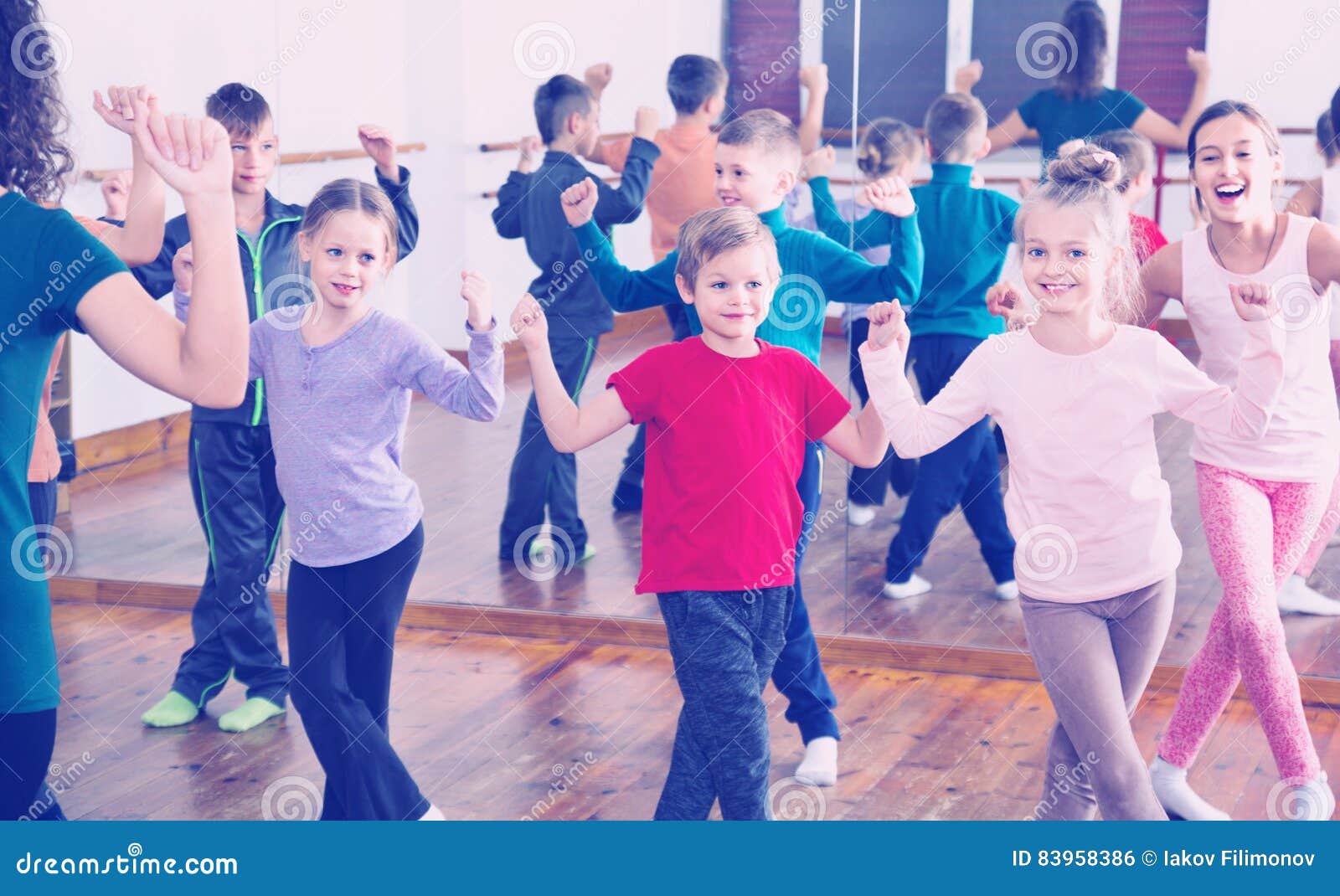 Children Dancing Stock Photography | CartoonDealer.com #269570