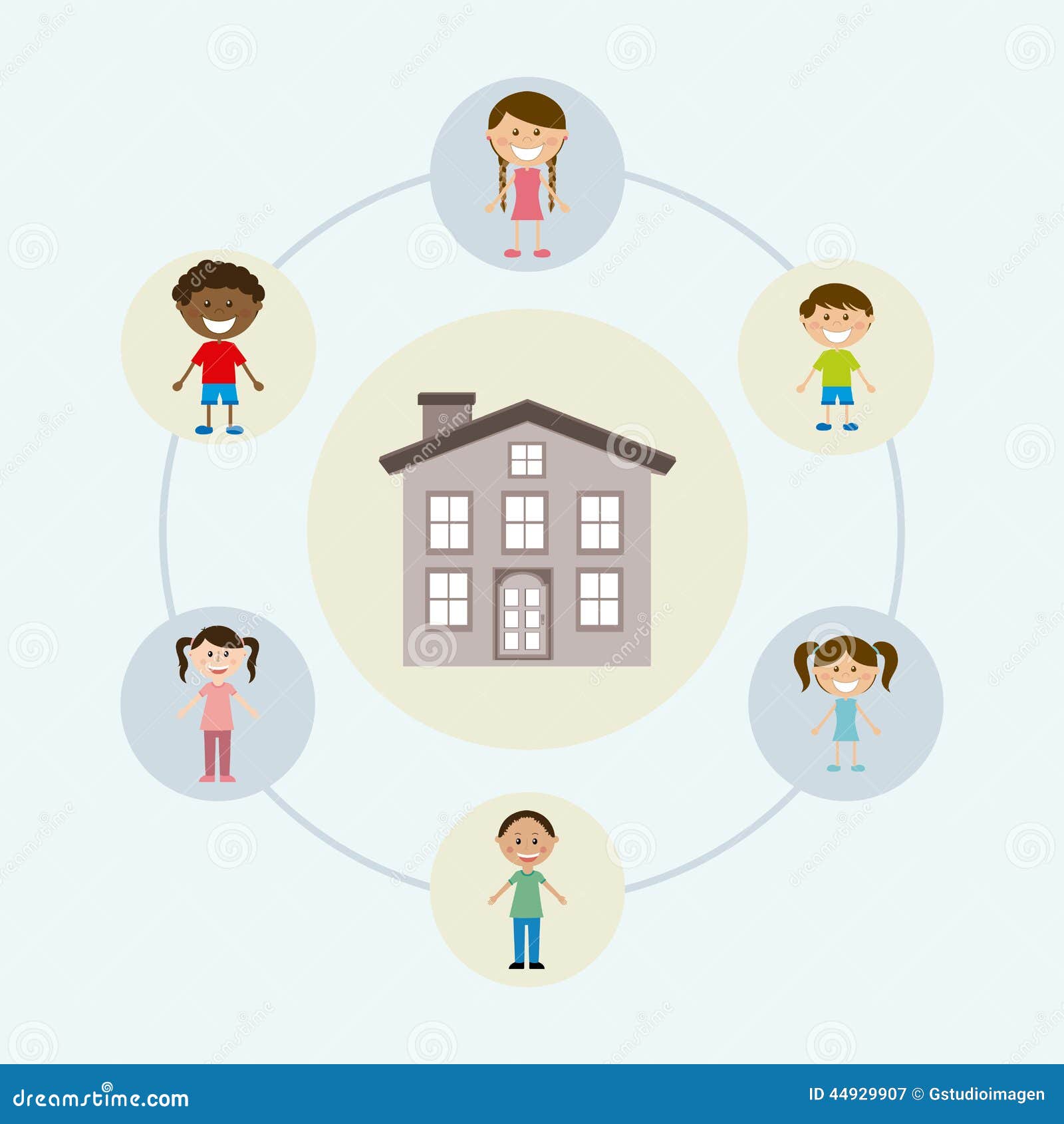 Children design stock vector. Illustration of young, happy - 44929907