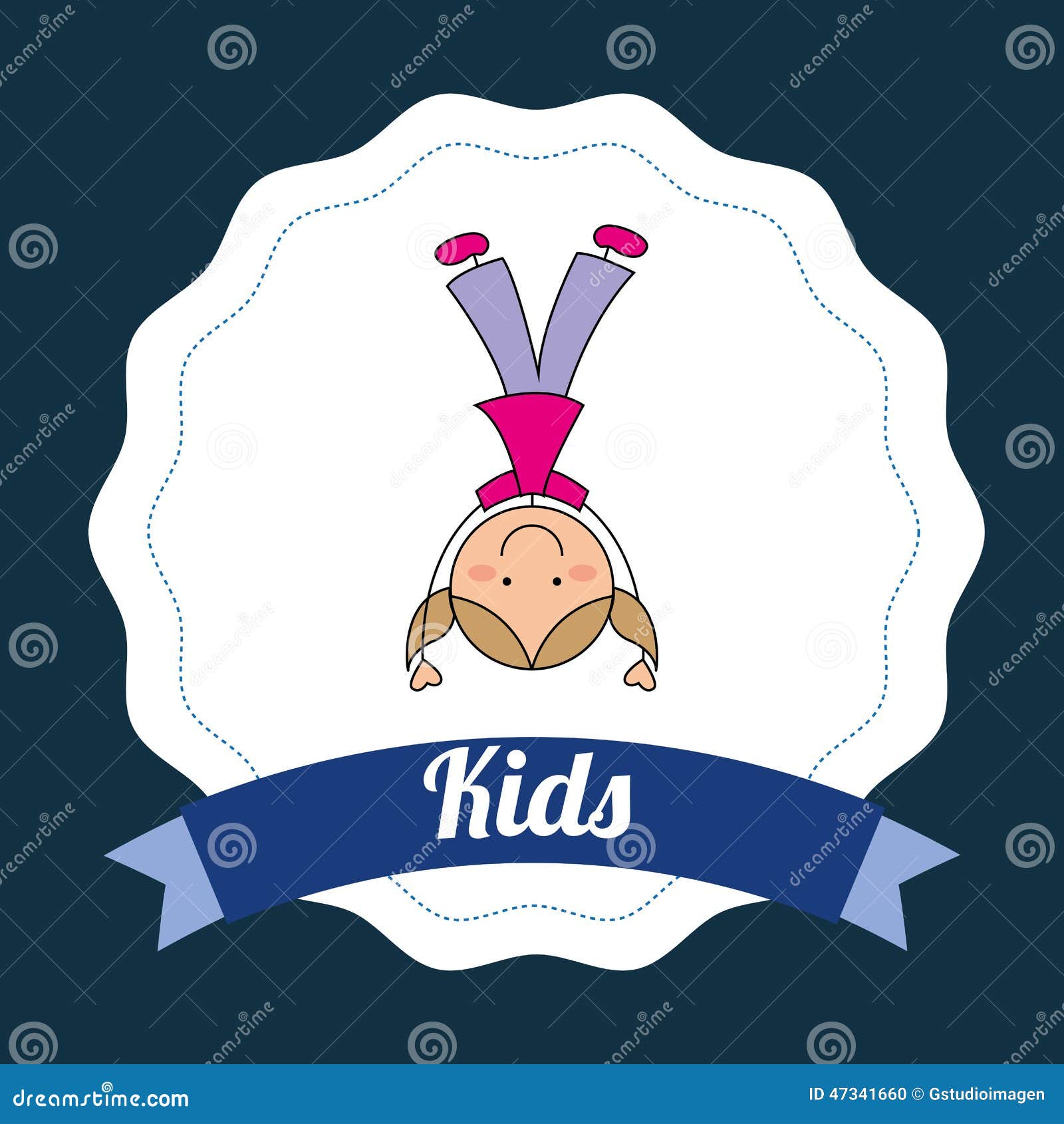 Children design stock vector. Illustration of female - 47341660