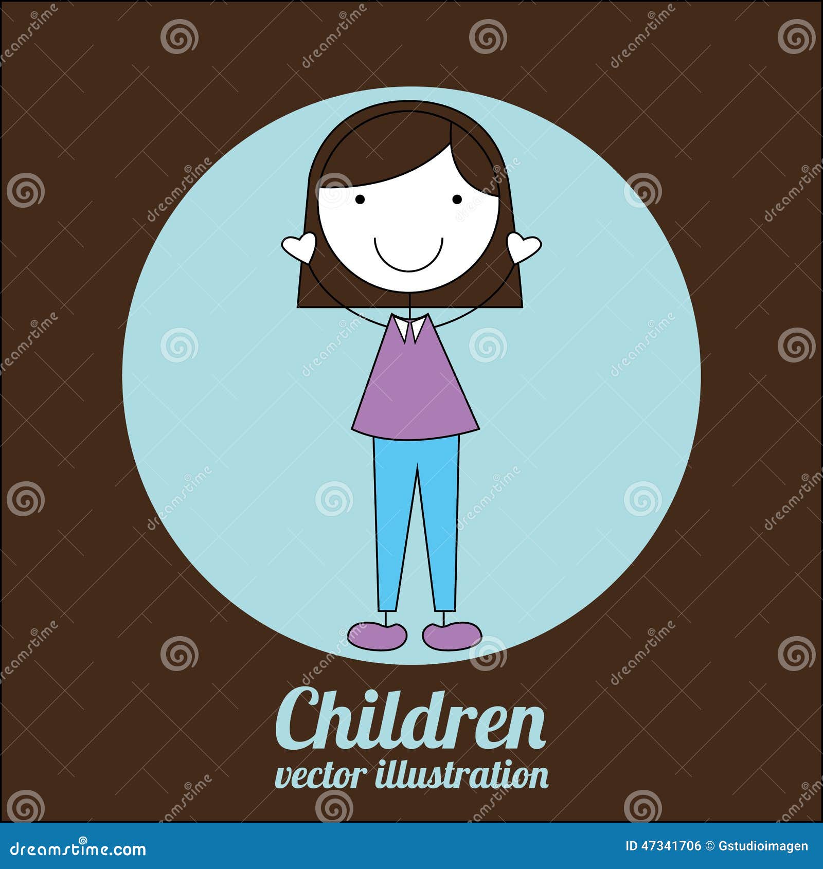 Children design stock vector. Illustration of baby, toddler - 47341706