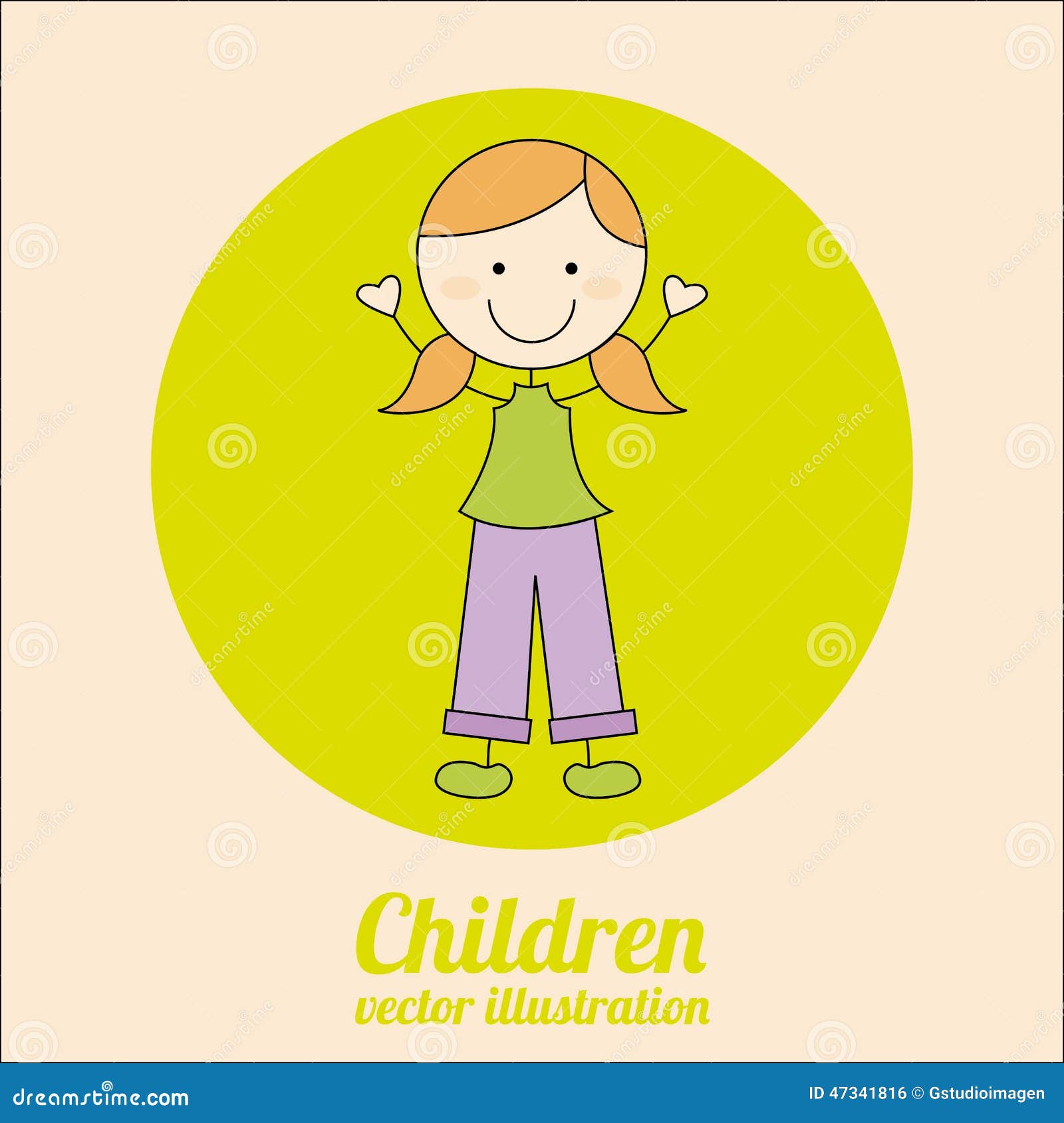 Children design stock vector. Illustration of design - 47341816
