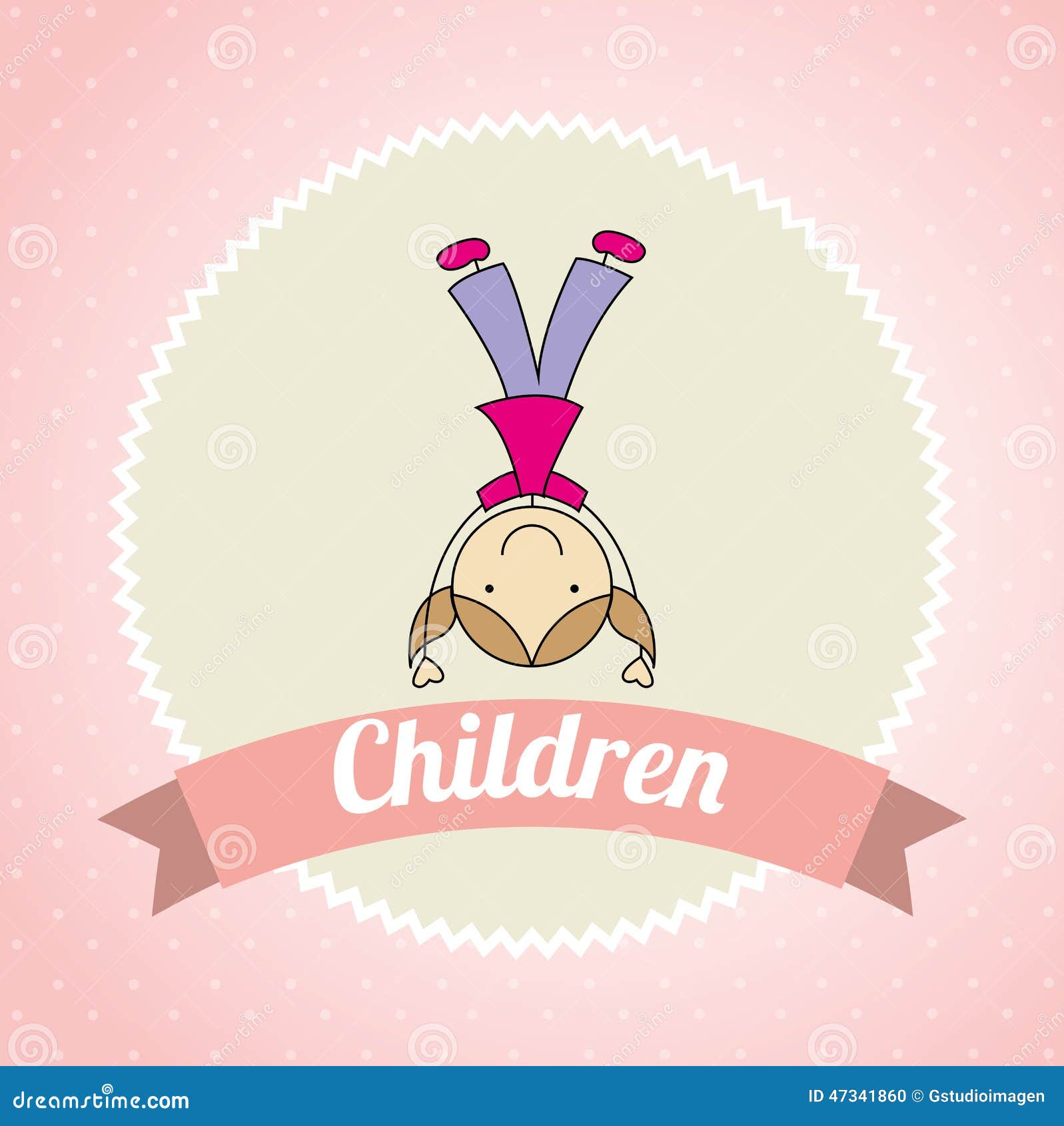 Children design stock vector. Illustration of child, family - 47341860