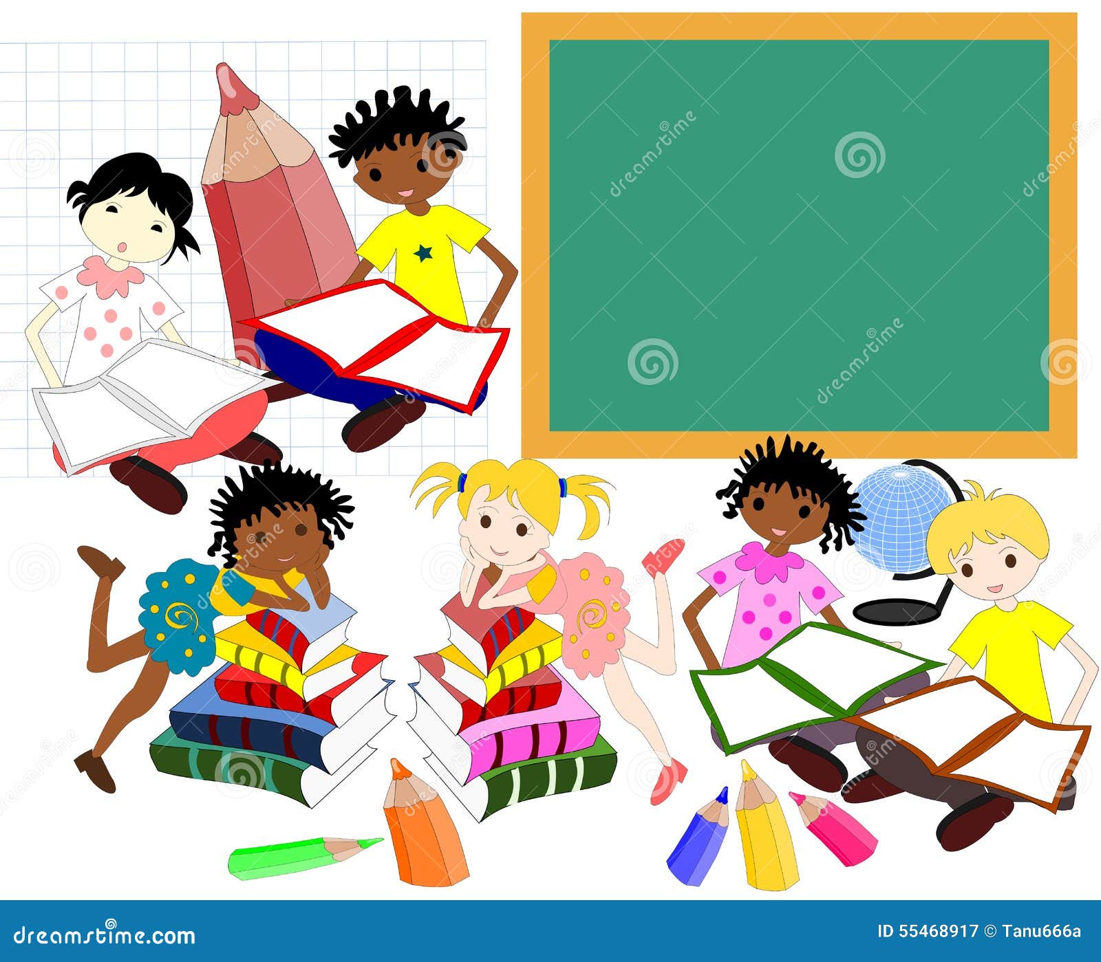 Different Races And Nationalities Of Women. A Set Of Characters. Banner ...