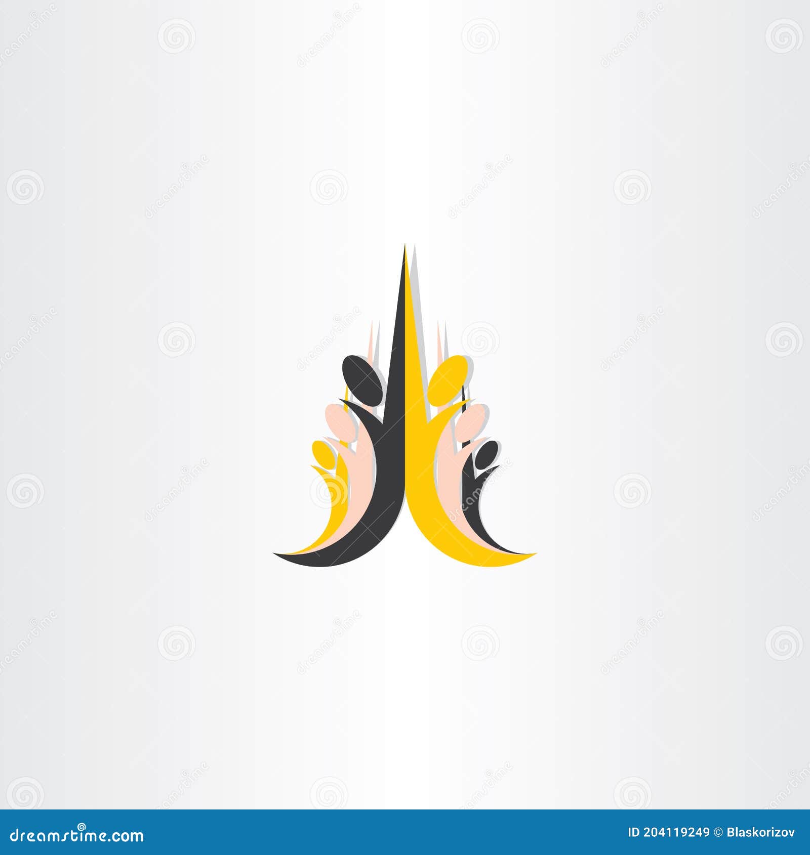 Children of Different Races Icon Stock Vector - Illustration of people ...