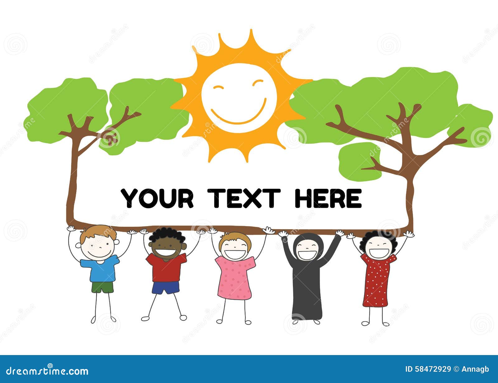 Diversity Children Clip Art