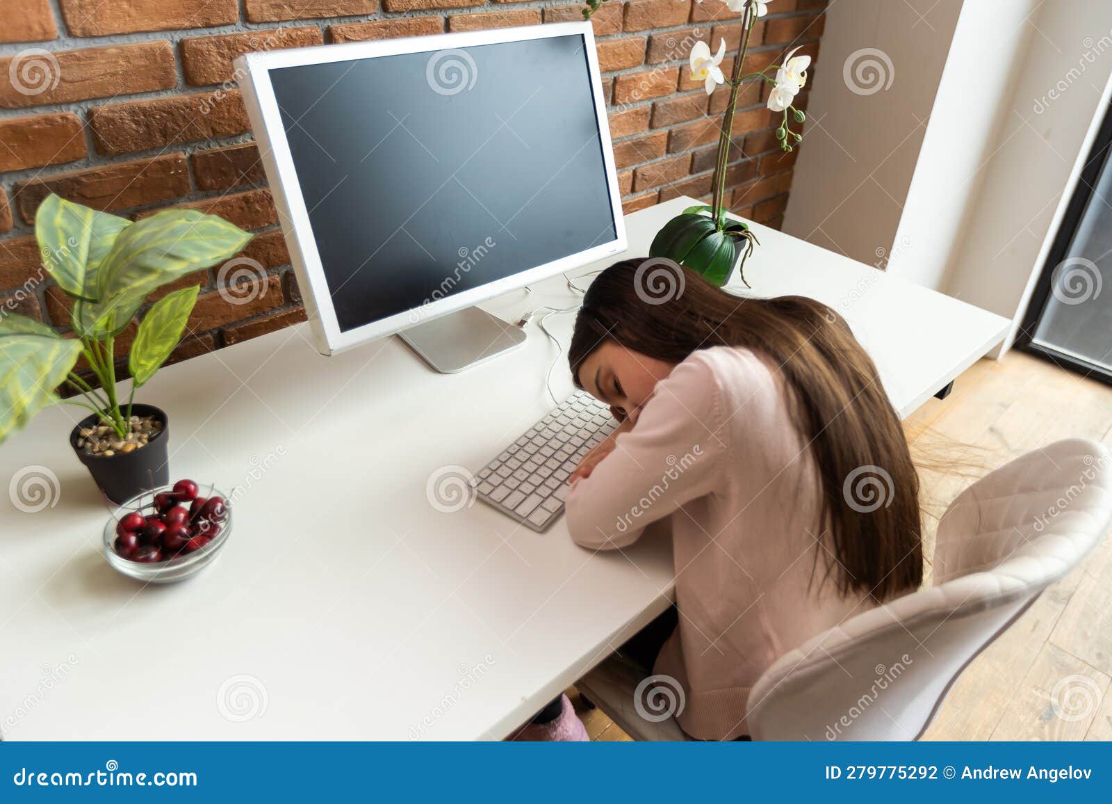 Children Education. Bored Student Tired of Learning Doing Homework ...