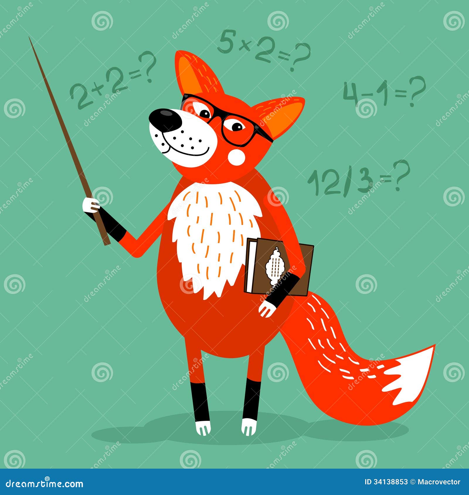 Children education stock vector. Illustration of board - 34138853