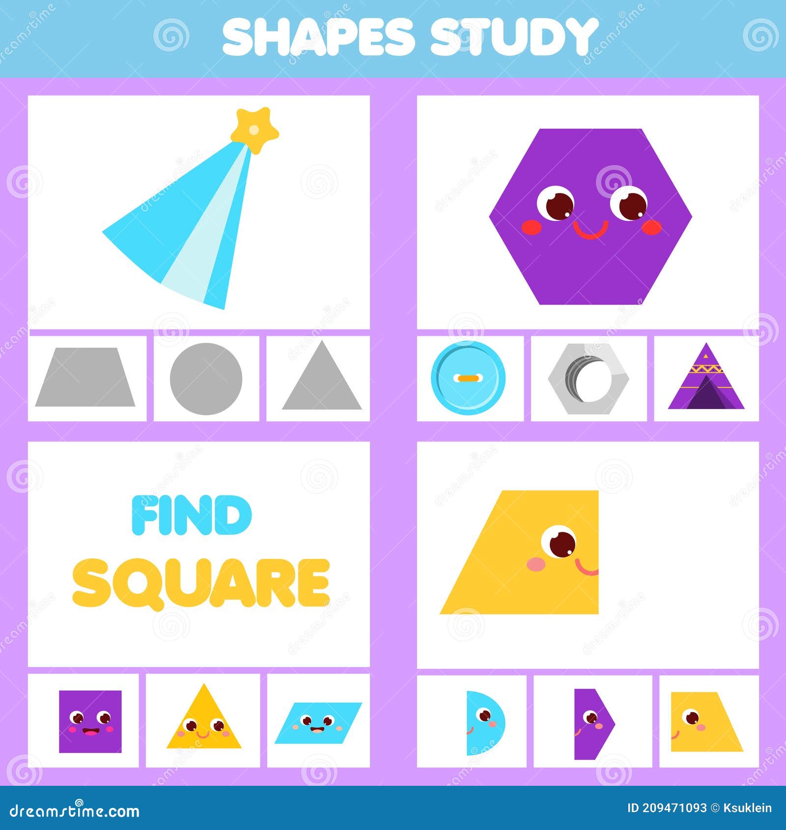 Children Educational Game. Learning Cards Set for Kids and Toddlers ...