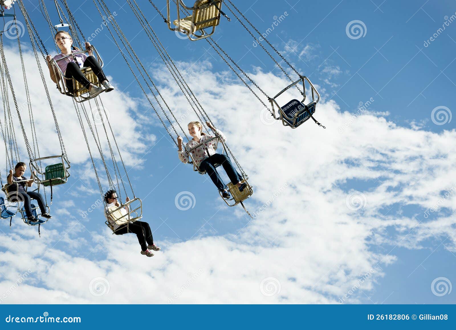 Children at Ekka editorial photo. Image of brisbane, swing - 26182806