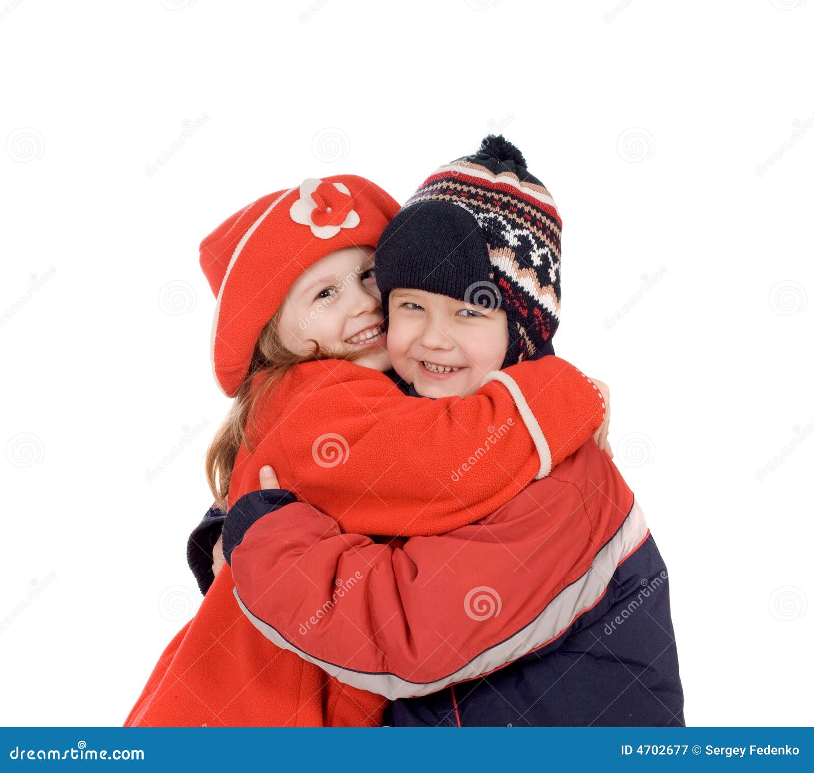 Children embrace stock image. Image of bonding, humor - 4702677
