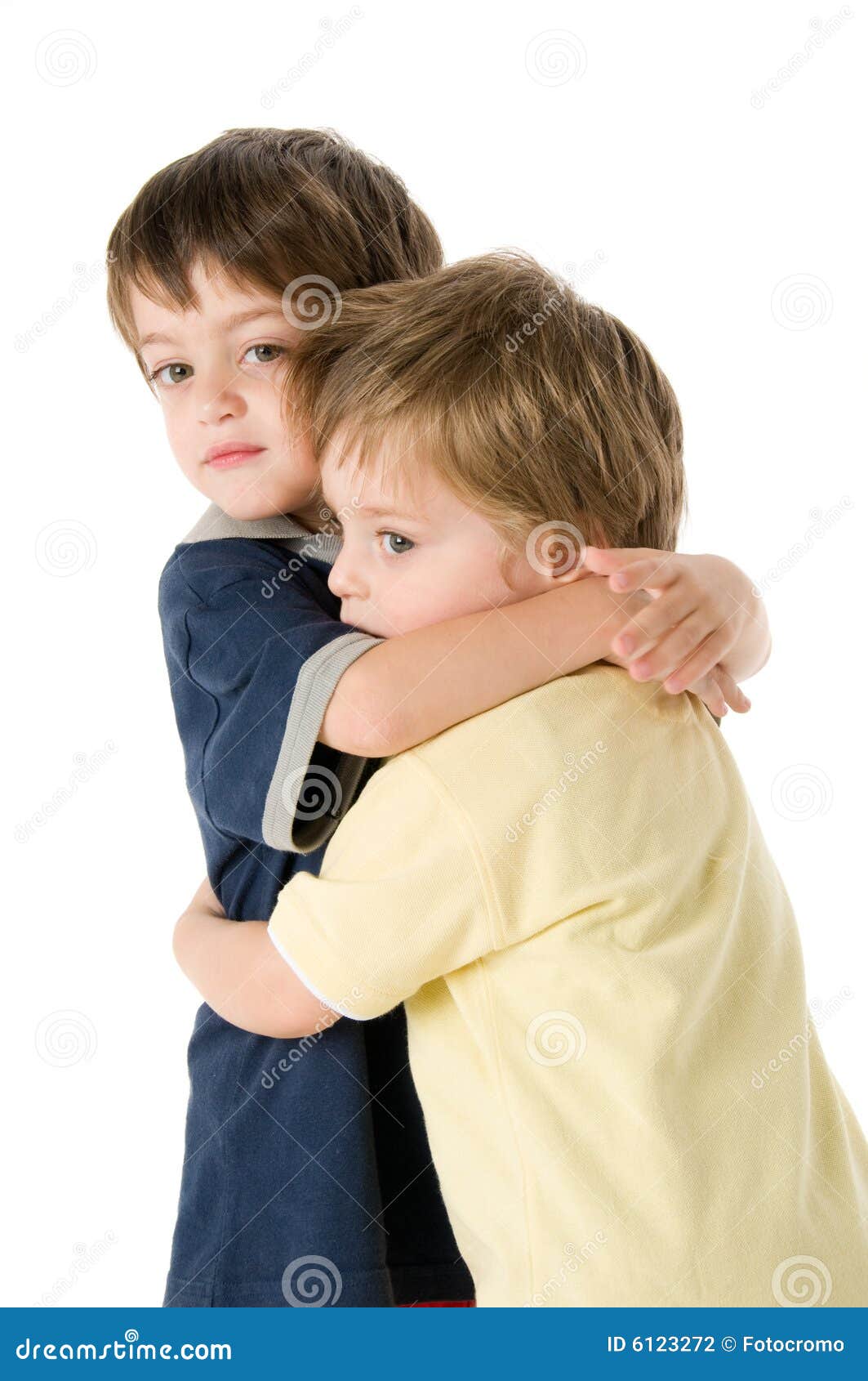 Children embraced stock photo. Image of funny, cute, innocent - 6123272