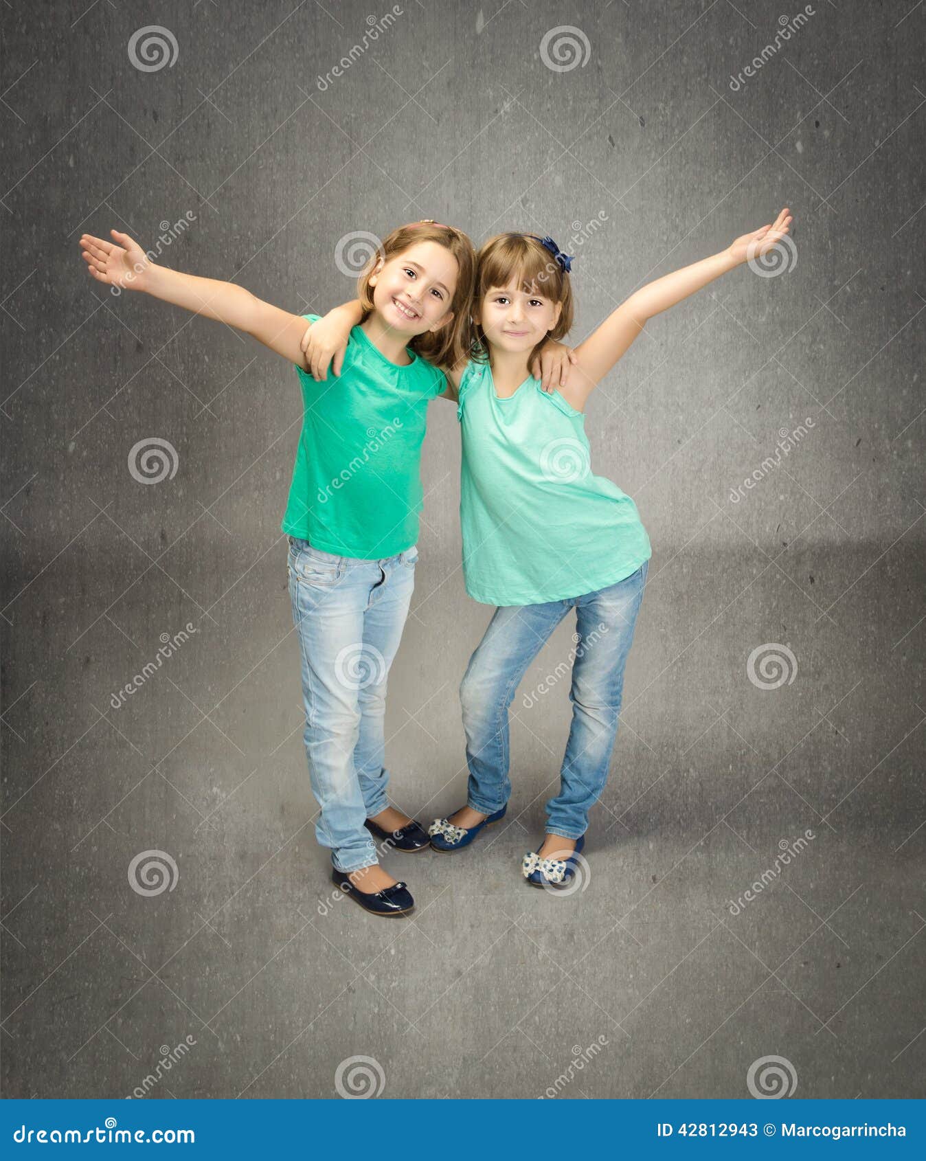Children embracing stock image. Image of expressions - 42812943