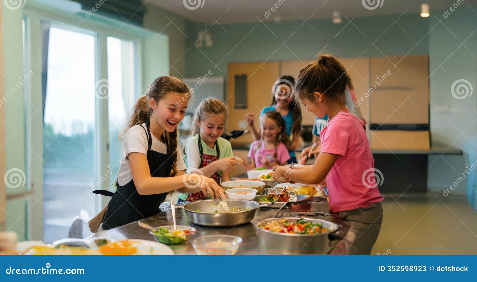 Children Enjoy Cooking and Learning Together in a Fun and Interactive ...