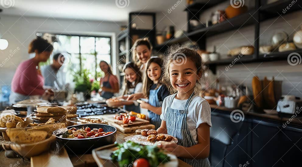 Children Enjoy Cooking and Learning Together in a Fun and Interactive ...