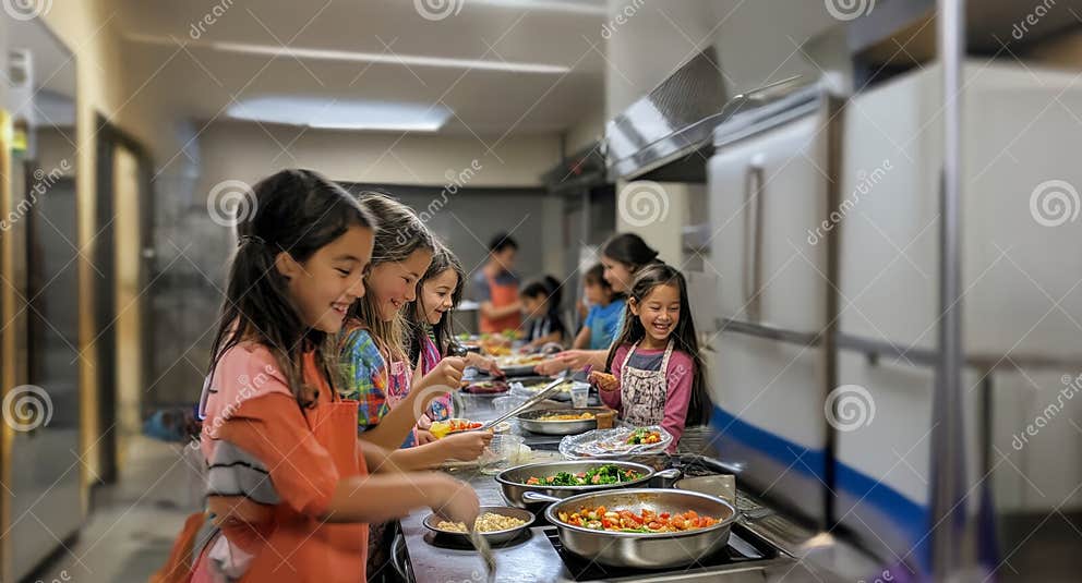 Children Enjoy Cooking and Learning Together in a Fun and Interactive ...