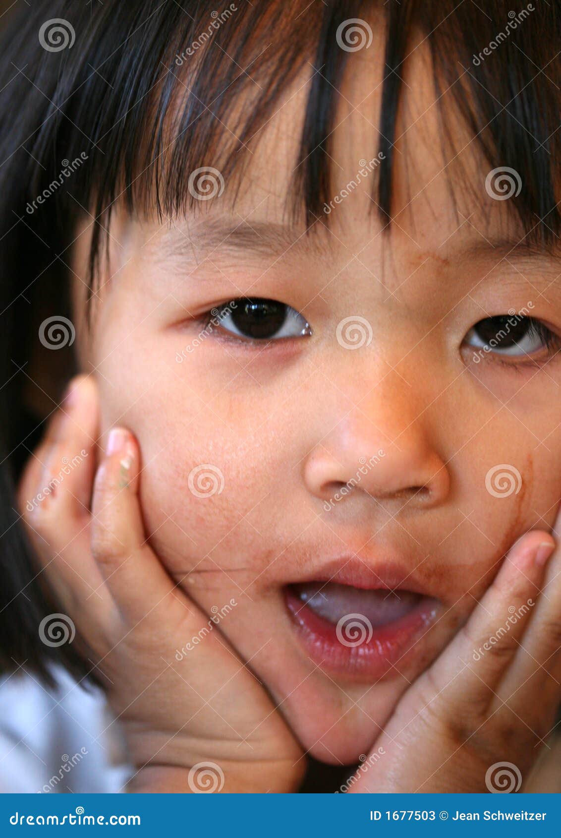 Children expressions stock image. Image of cute, curious - 1677503