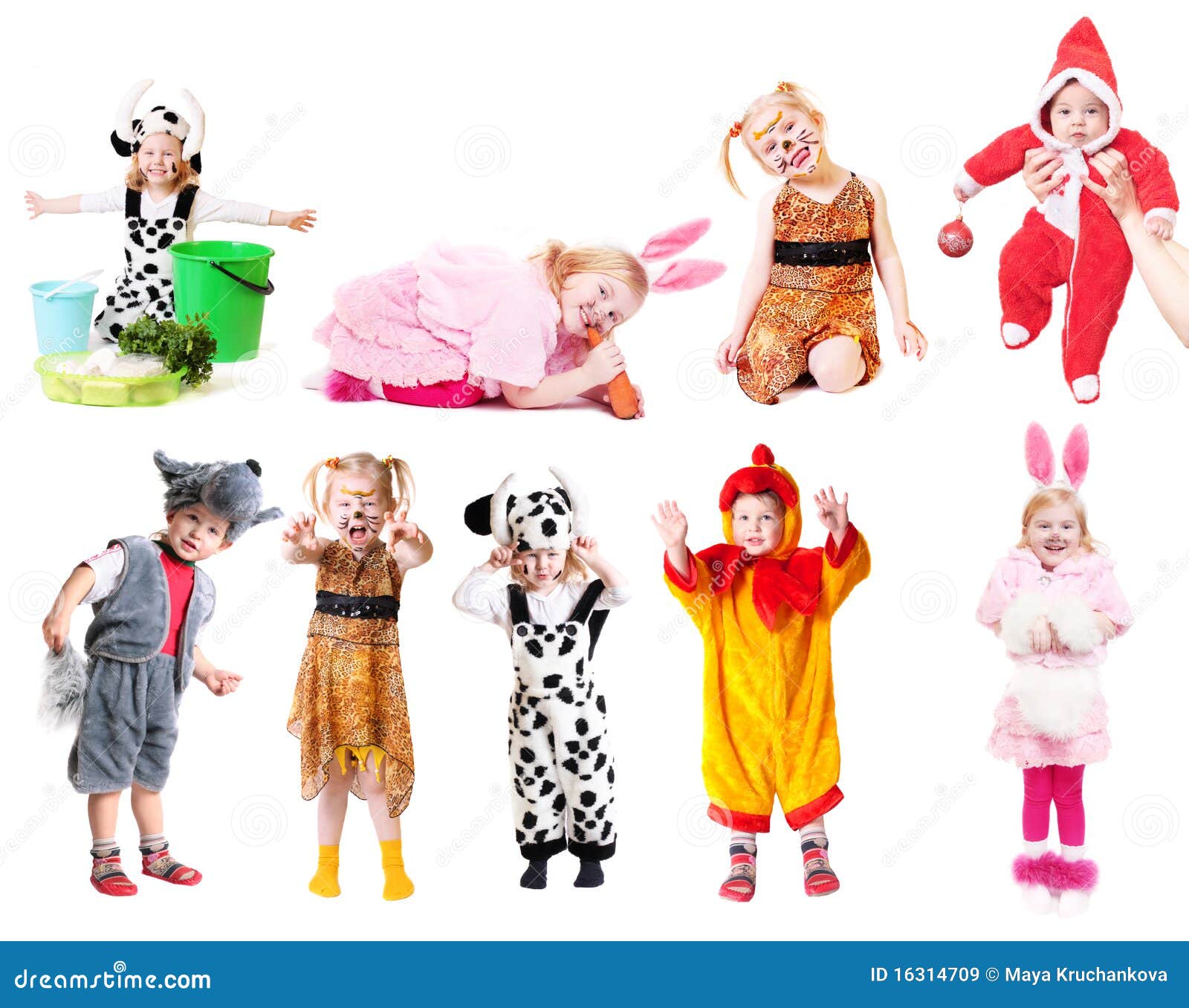 Children in fancy dress stock image. Image of christmas - 16314709