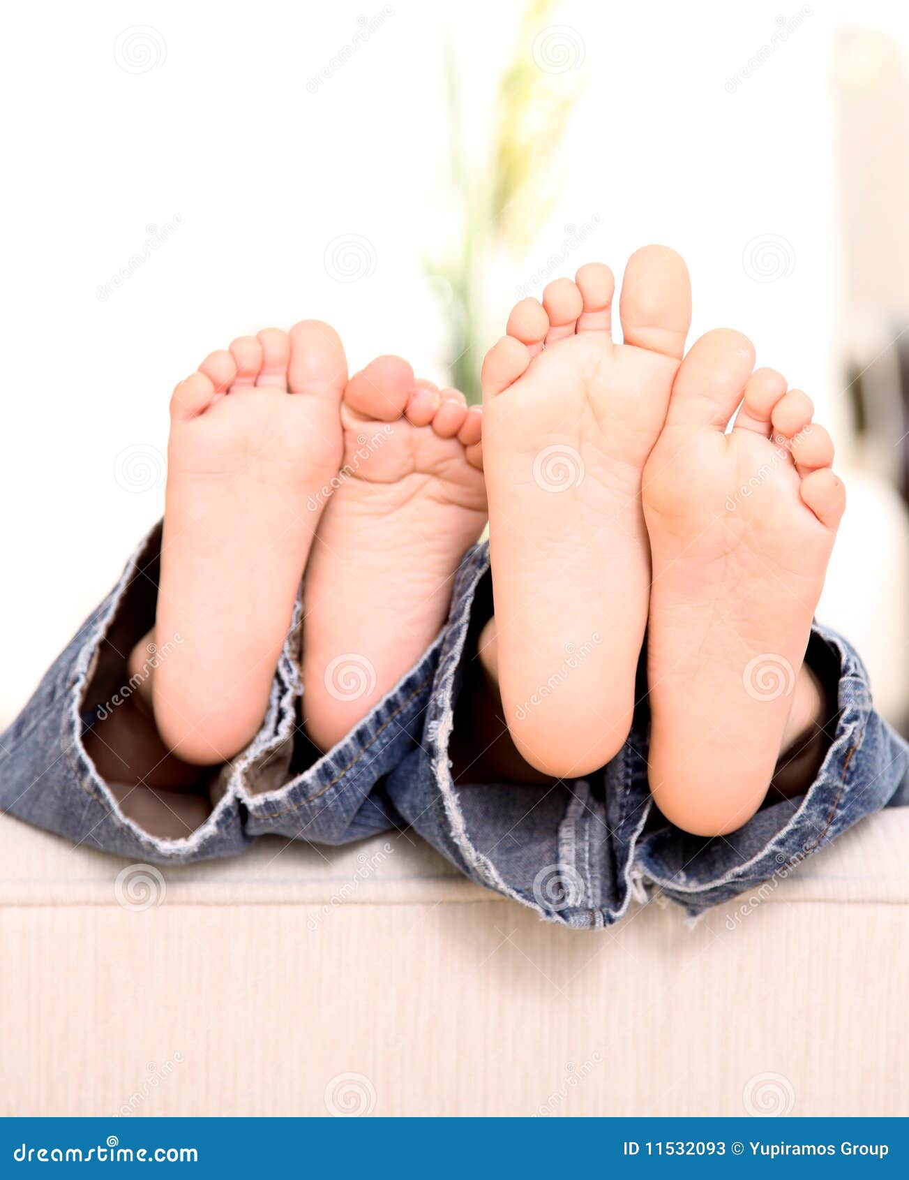 Children feet stock image. Image of home, bright, adorable - 11532093