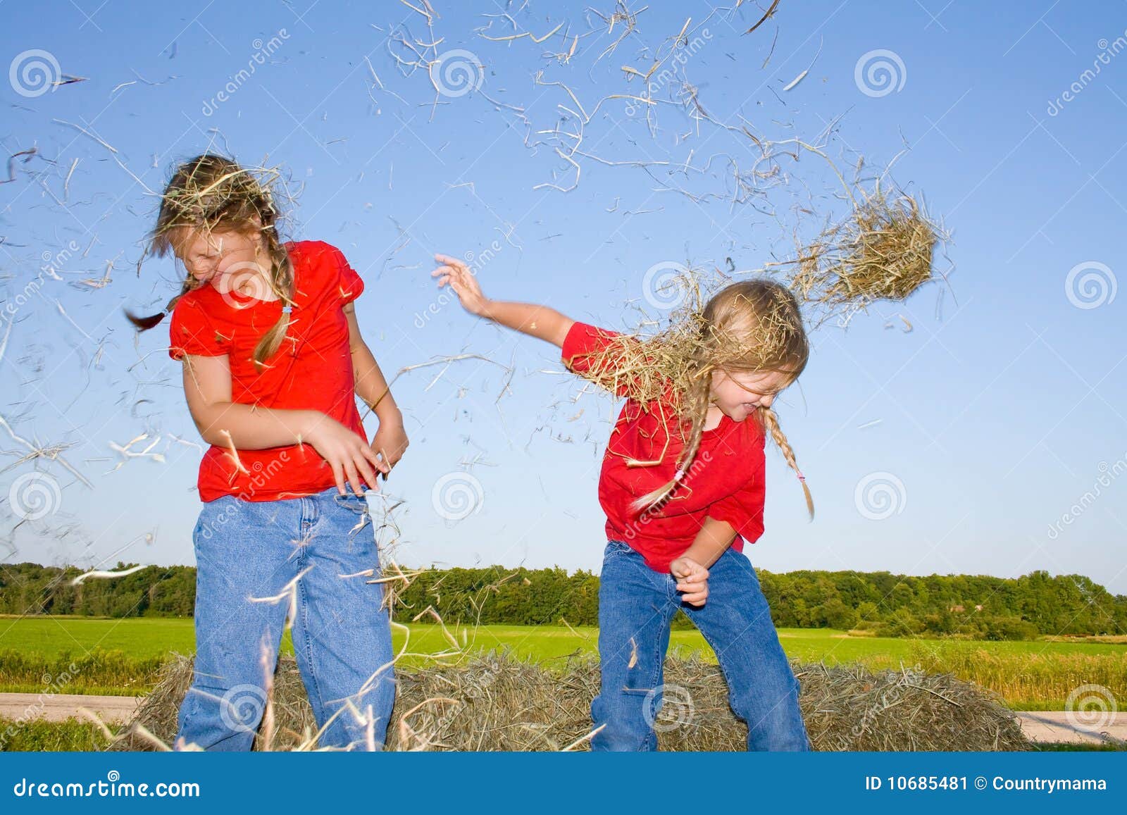 Children fighting. stock image. Image of blond, kids - 10685481