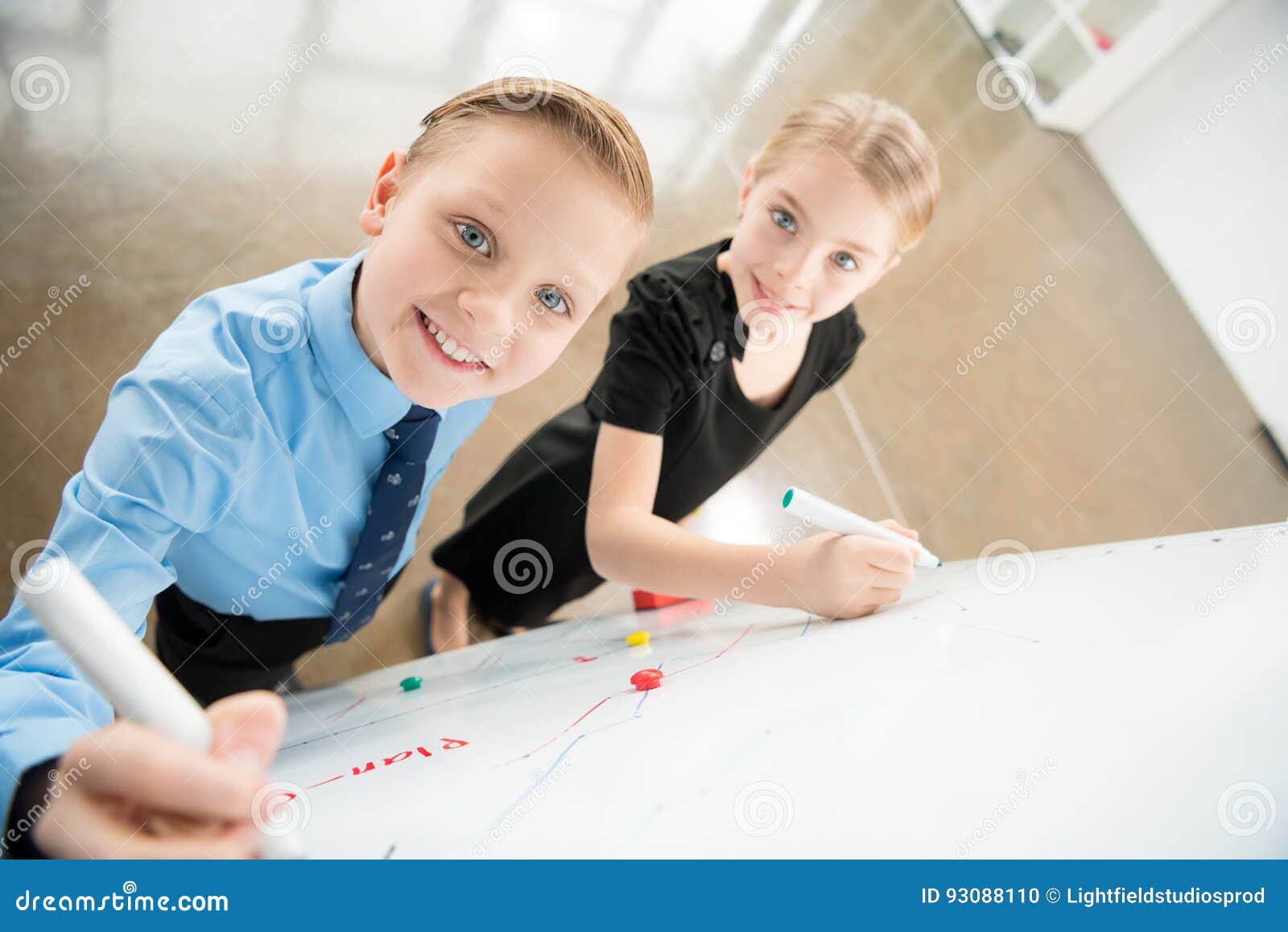 Children in formal clothes stock photo. Image of children - 93088110