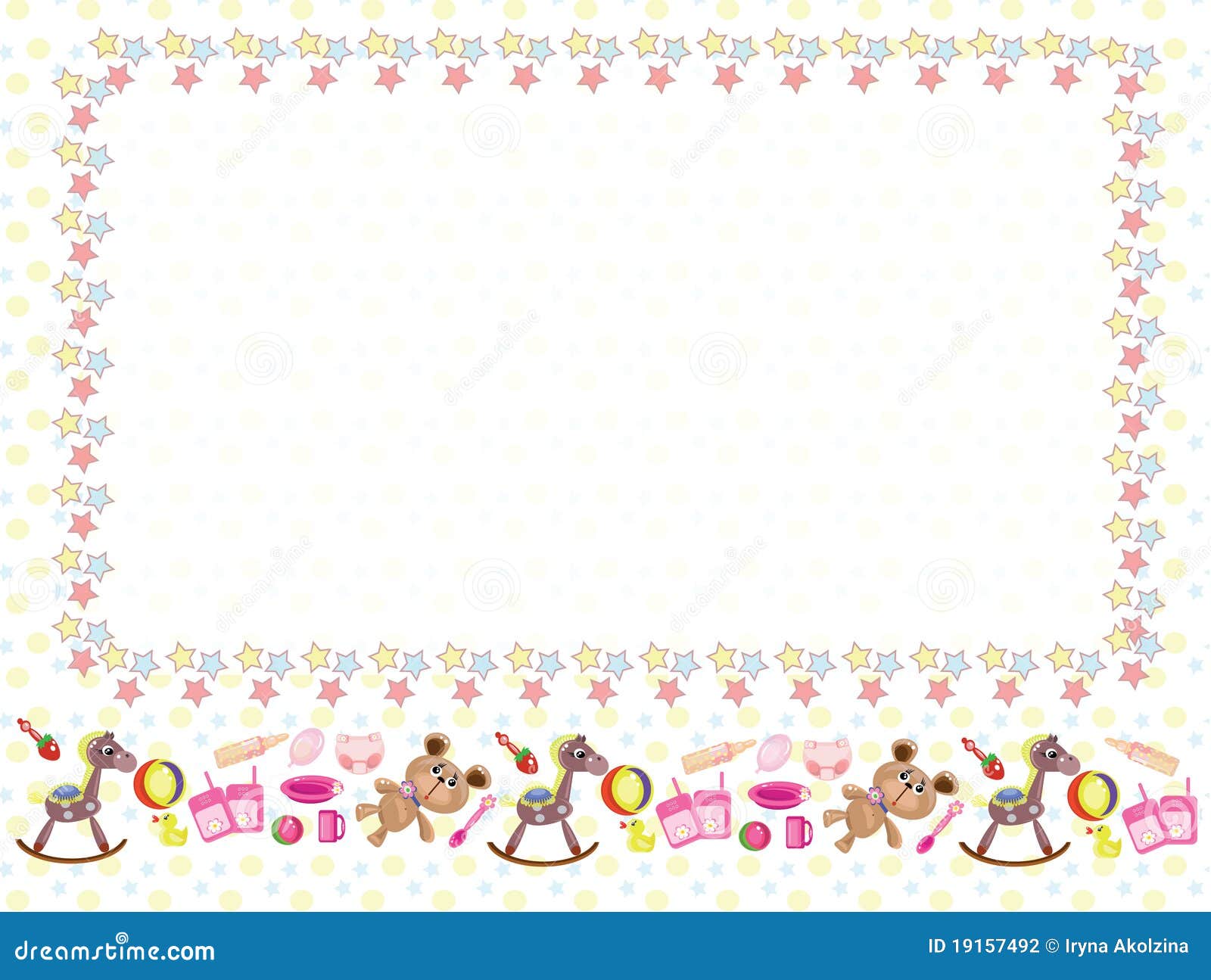 Children frame stock vector. Illustration of group, cartoon - 19157492