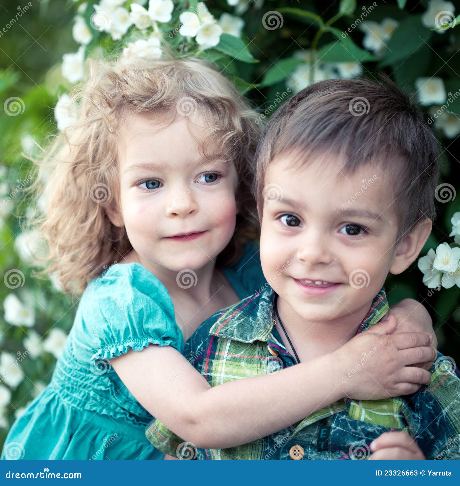 Children having fun stock image. Image of kids, embrace - 23326663