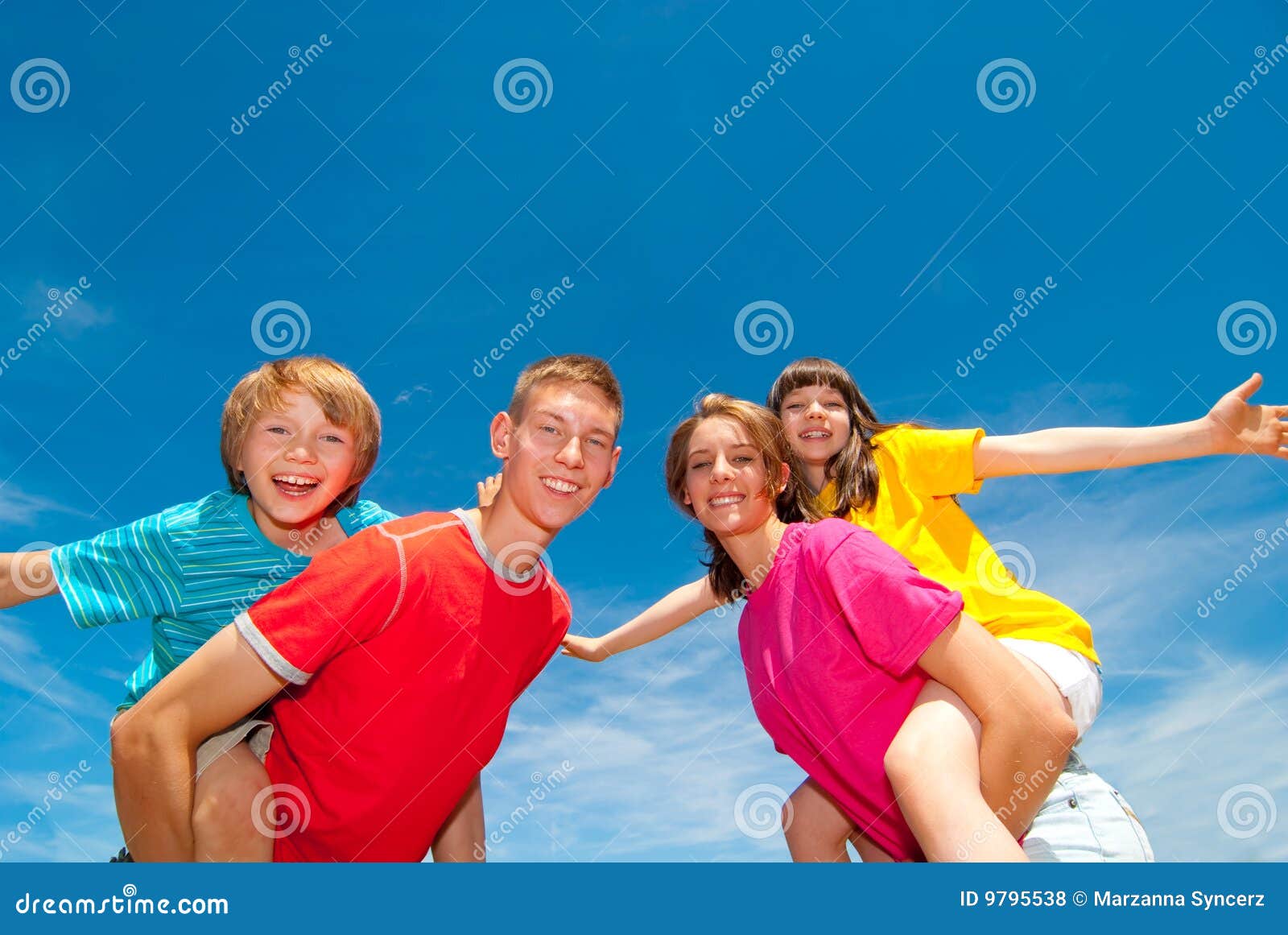 Children Having Fun stock photo. Image of boys, happiness - 9795538
