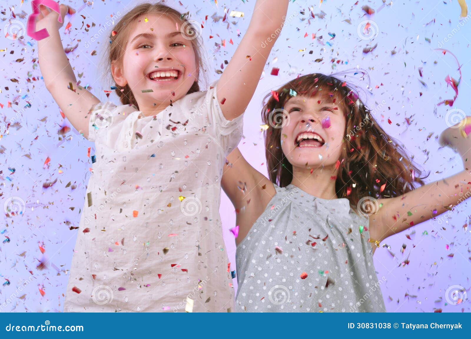 Children Having Fun at the Party Stock Photo - Image of bright ...