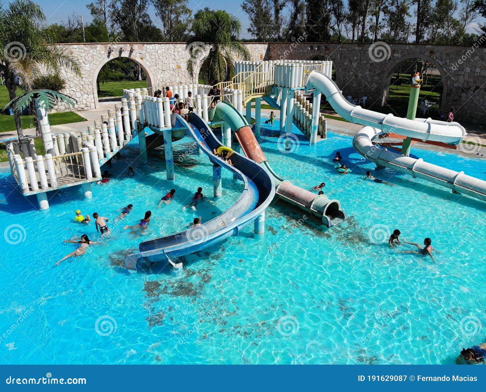 Children Having Fun on Slides Editorial Photography - Image of fall ...