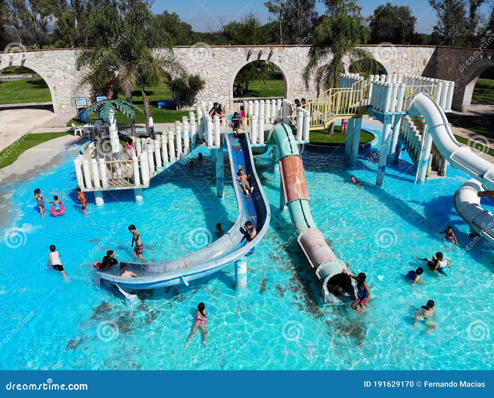 Children Having Fun on Slides Editorial Image - Image of entertainment ...