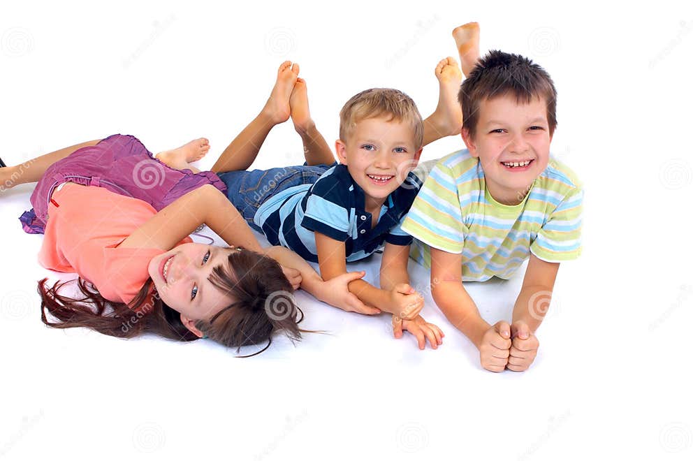 Children Having Fun Together Stock Photo - Image of friends, adorable ...