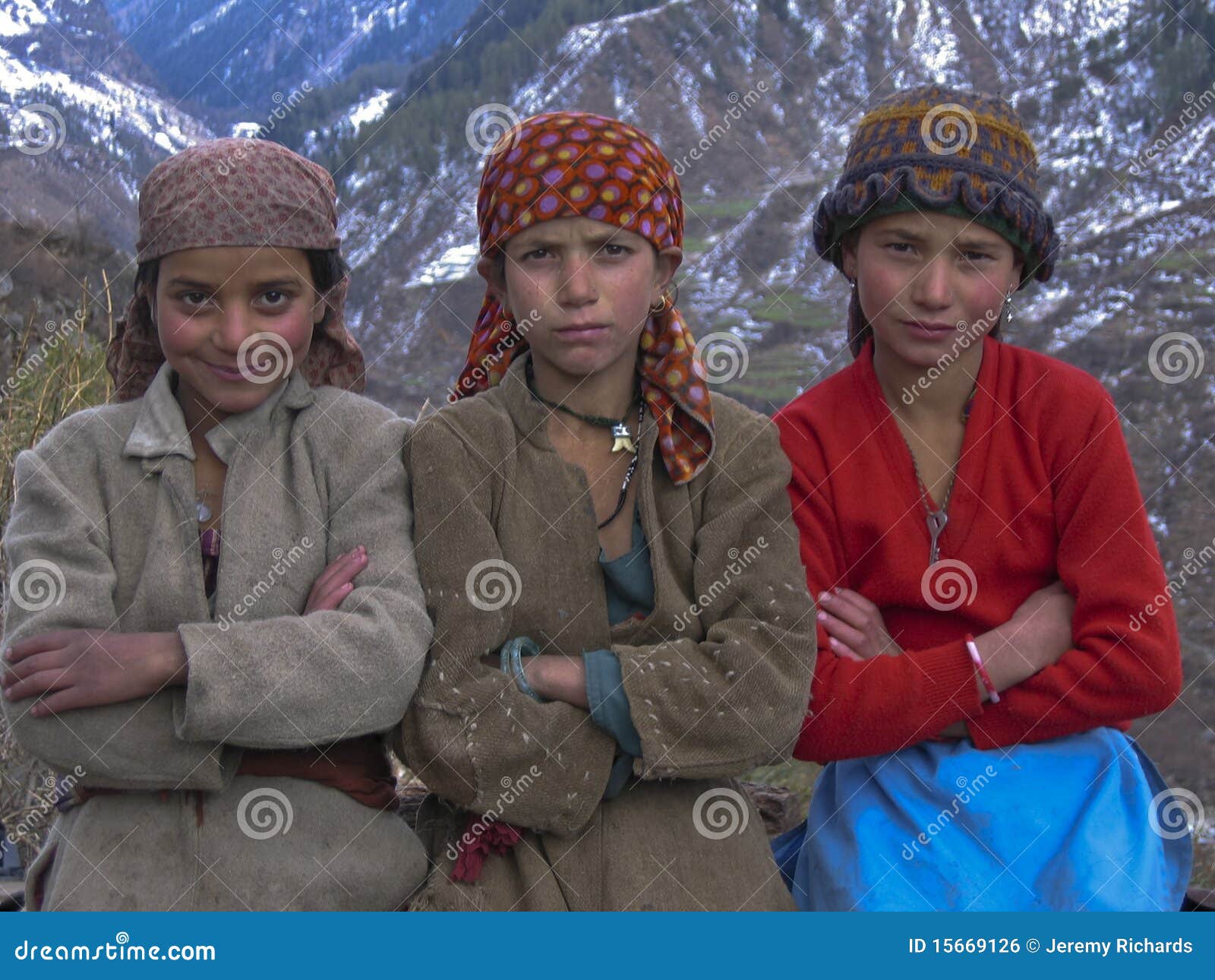 Children of the Himalayas editorial photo. Image of asian - 15669126