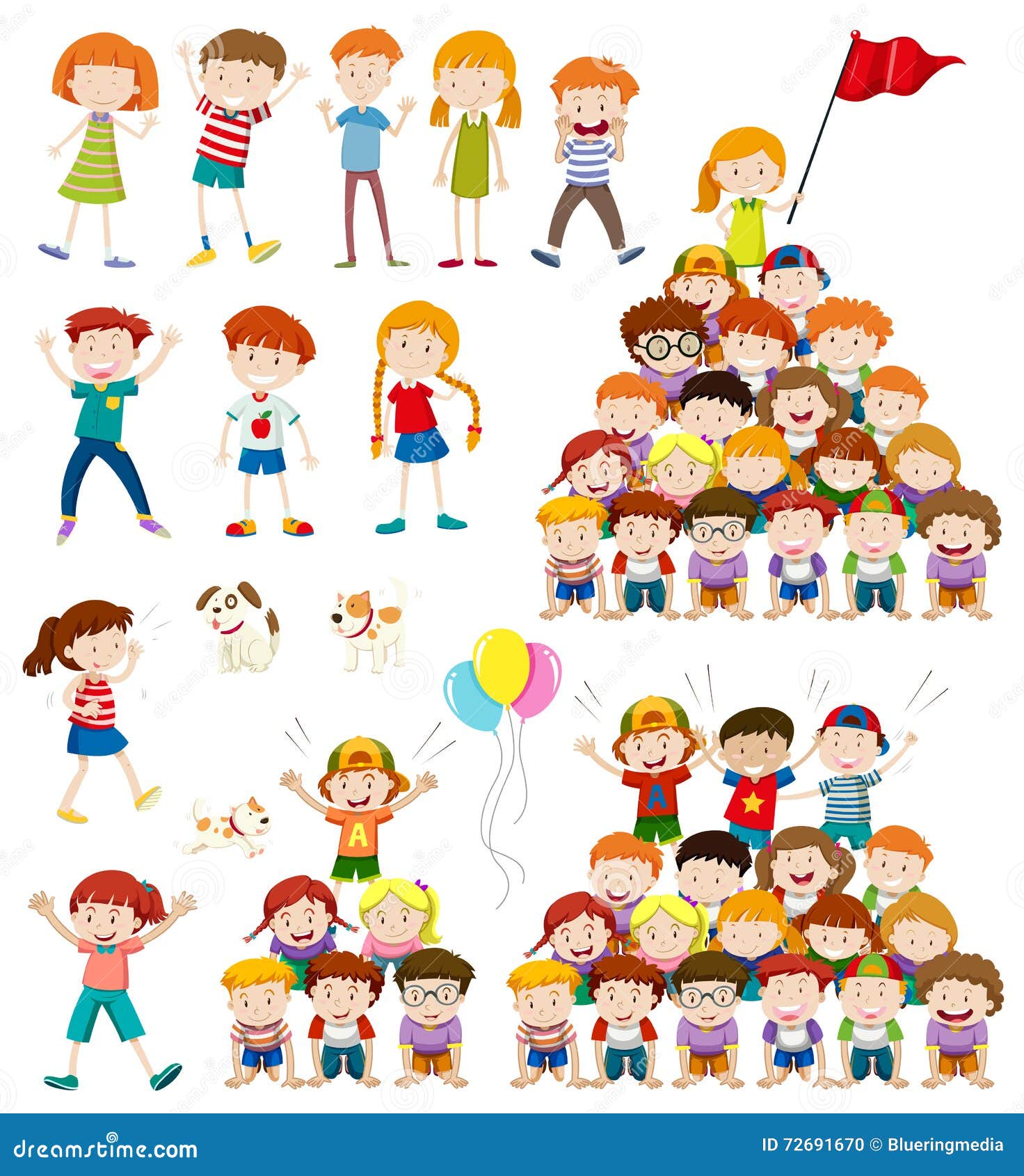 3d Human Pyramid Royalty-Free Stock Image | CartoonDealer.com #17380660