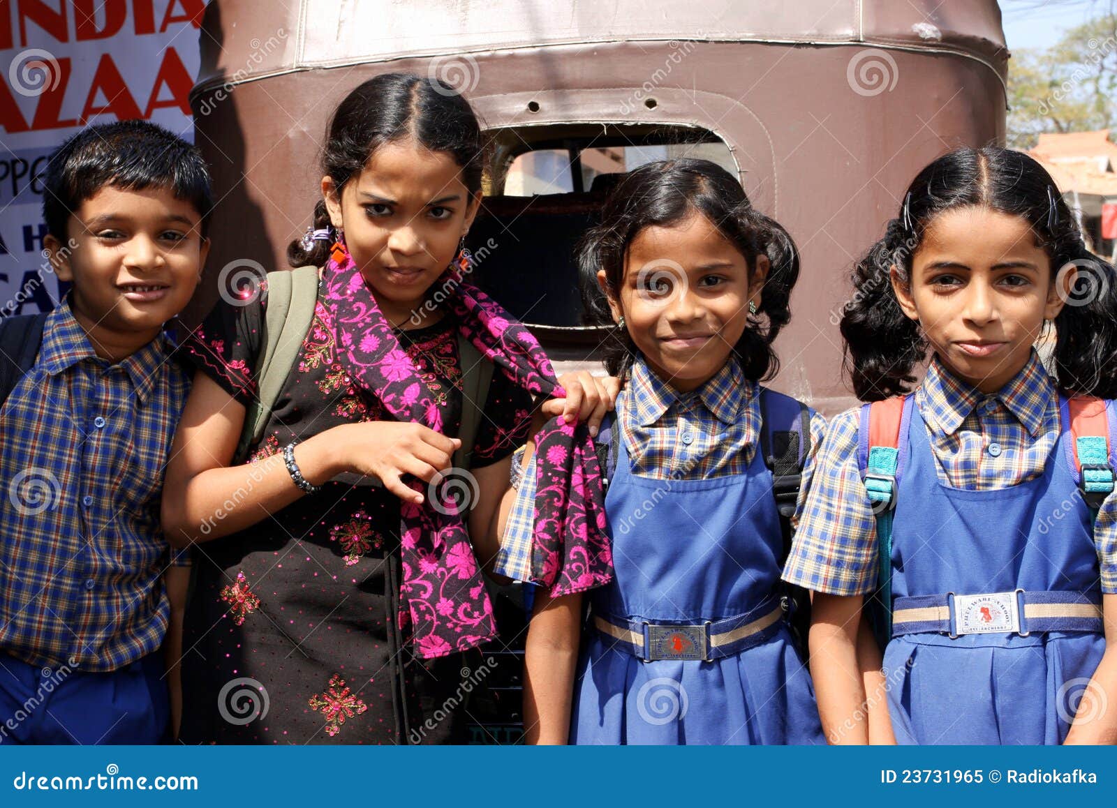 Children in India editorial image. Image of cute, beauty - 23731965