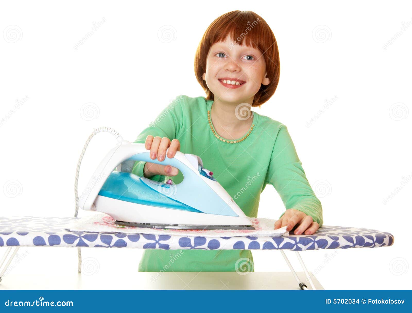 Children iron linen stock photo. Image of homemaker, childhood - 5702034