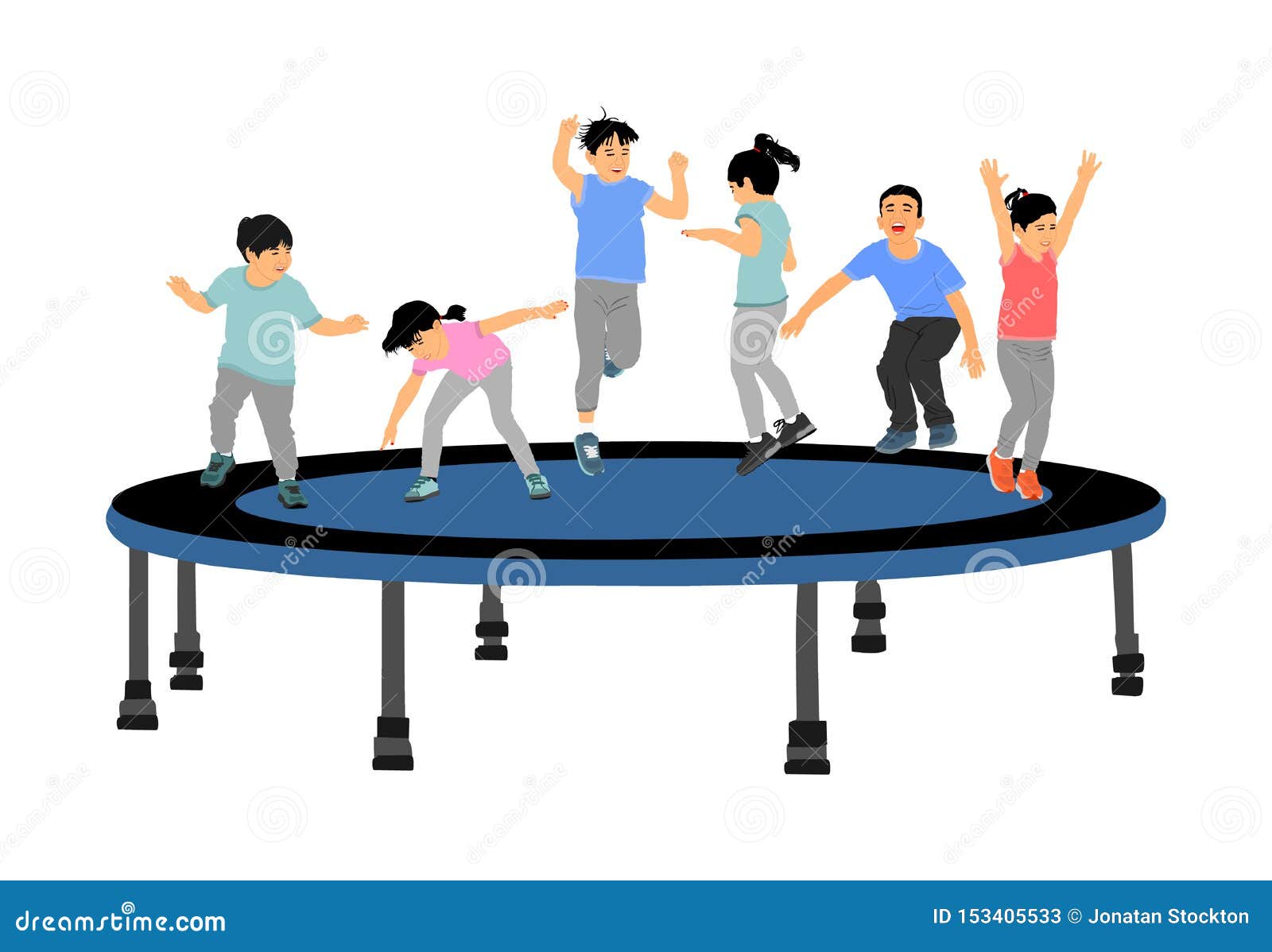 Trampoline. Vector Drawing | CartoonDealer.com #131382295 Trampoline. Vector Drawing | CartoonDealer.com #131382295