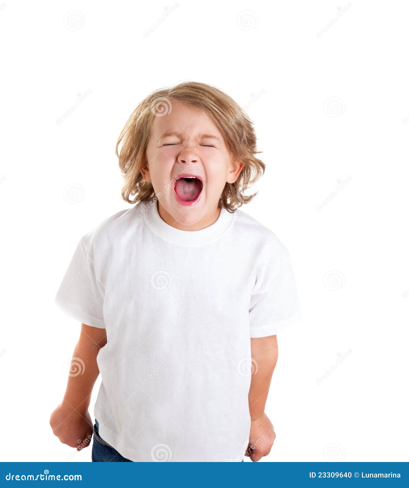 Yelling Face Kid