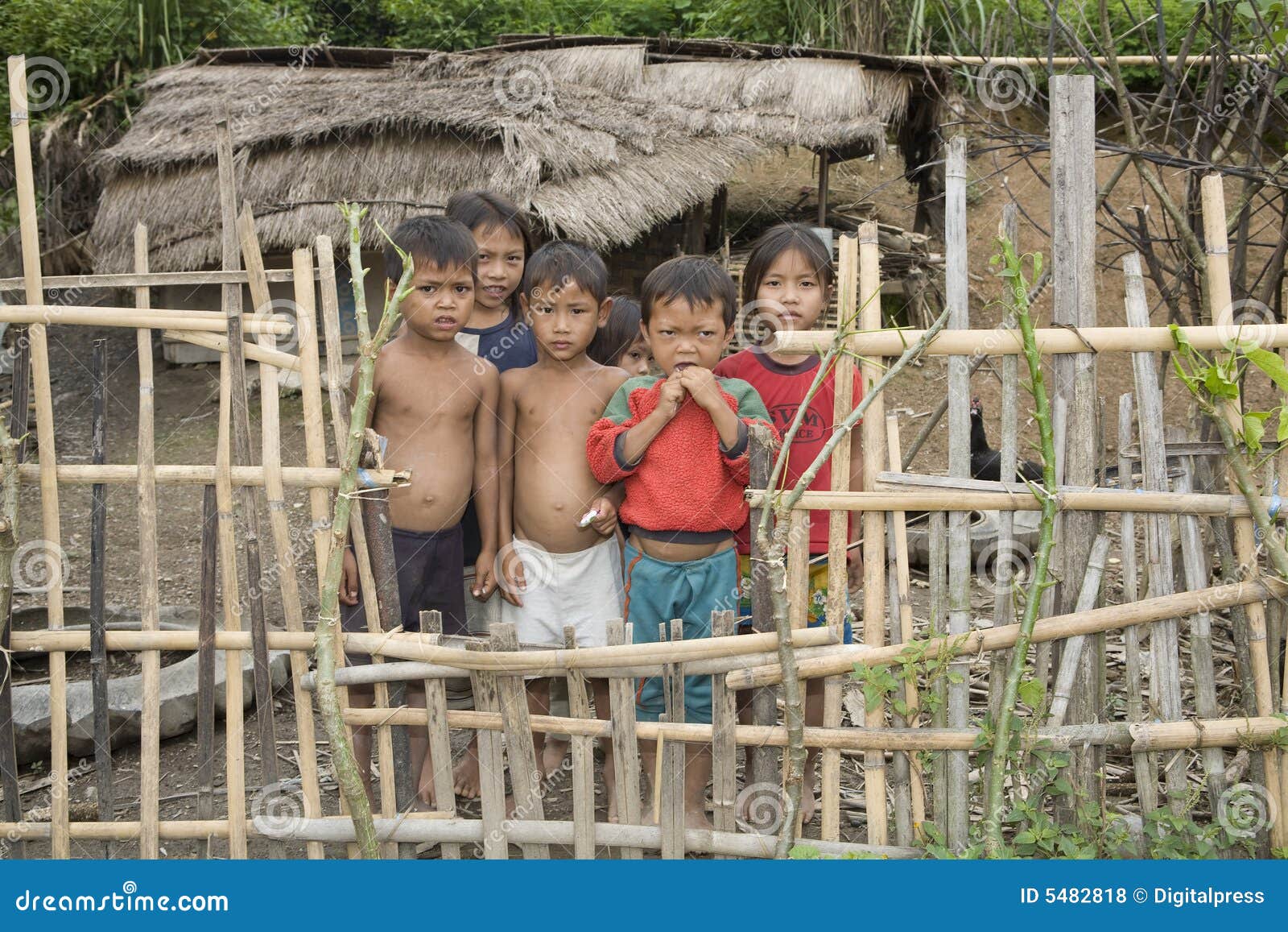 Children in Laos editorial stock photo. Image of world - 5482818