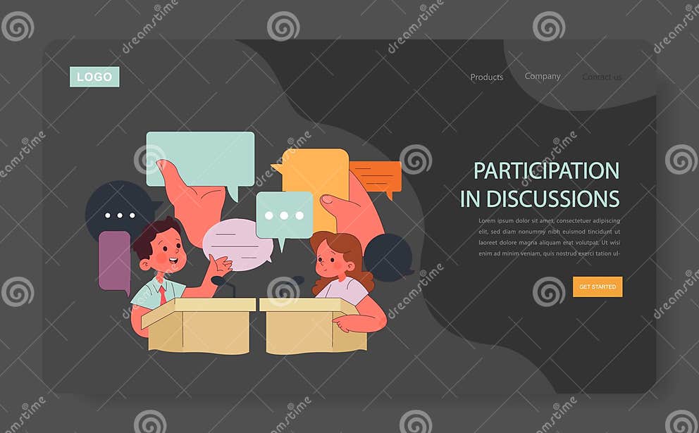 Children Learn. Elementary School Classes. Kids Actively Participating ...