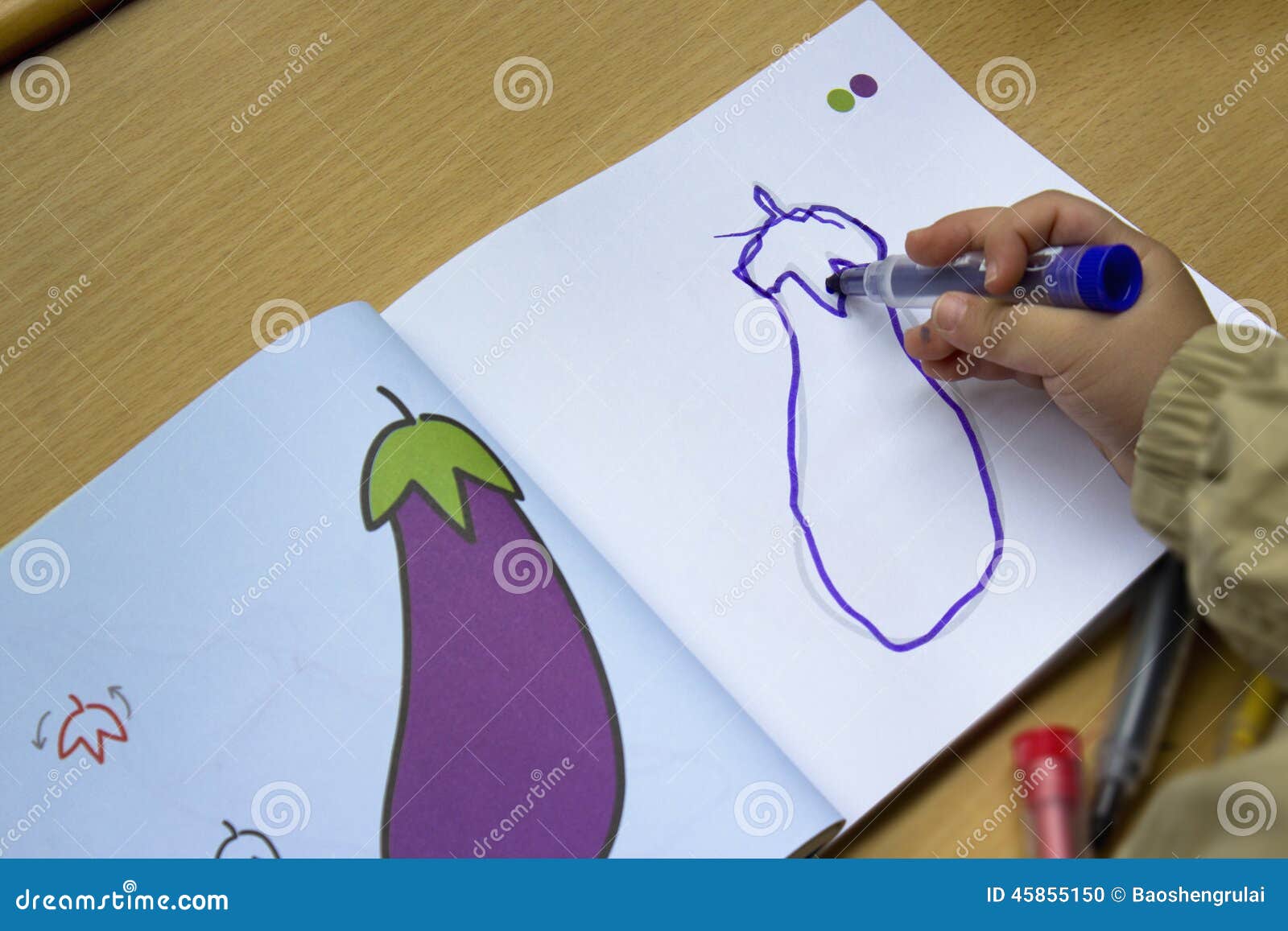 Learn To Draw, Prepare For Drawing, Start Stock Photo | CartoonDealer ...