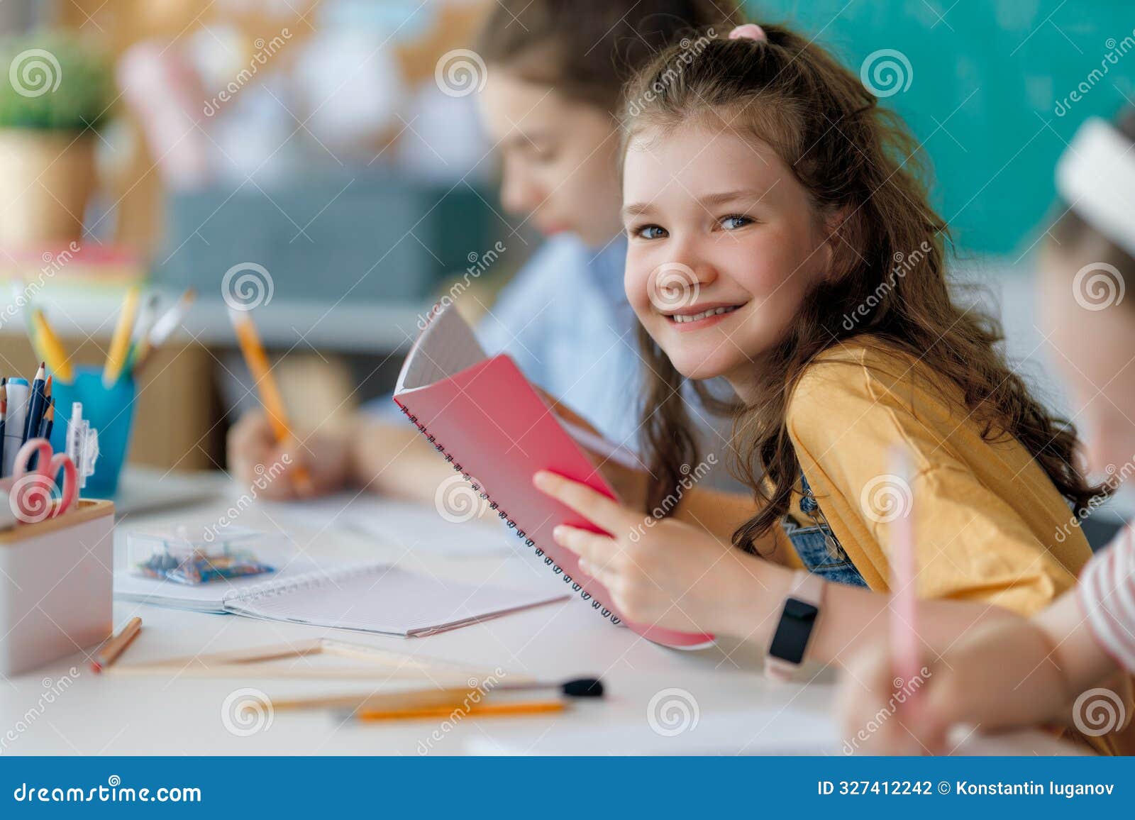 Children are Learning in the Class Stock Photo - Image of creative ...