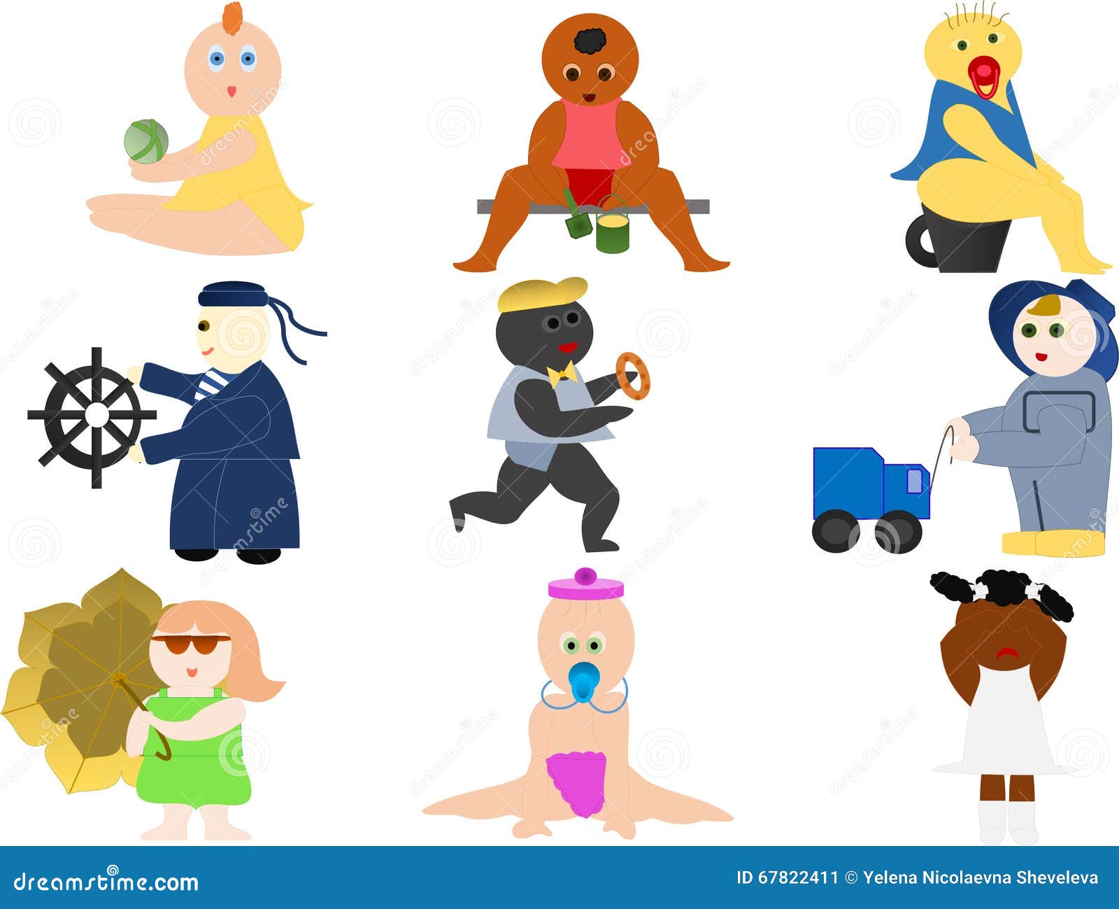 Children stock vector. Illustration of child, activity - 67822411