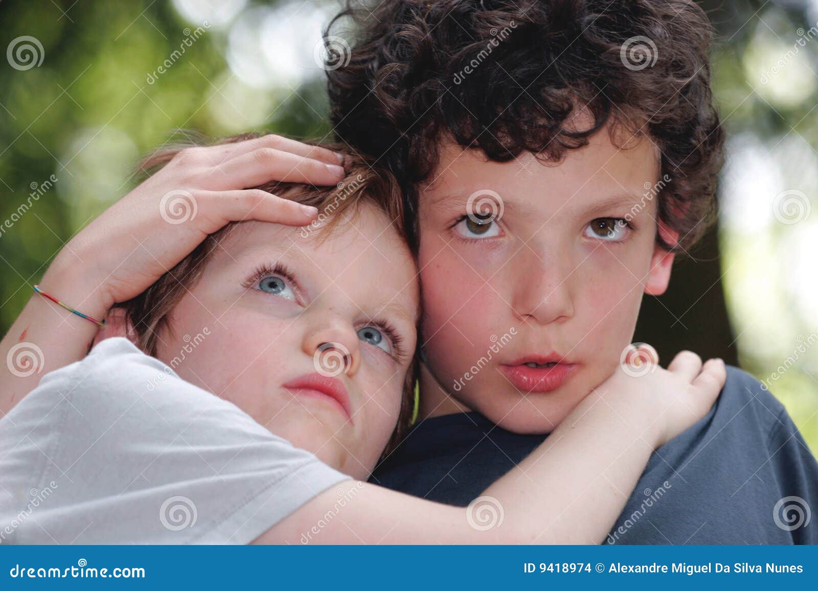Children look stock photo. Image of face, model, nature - 9418974