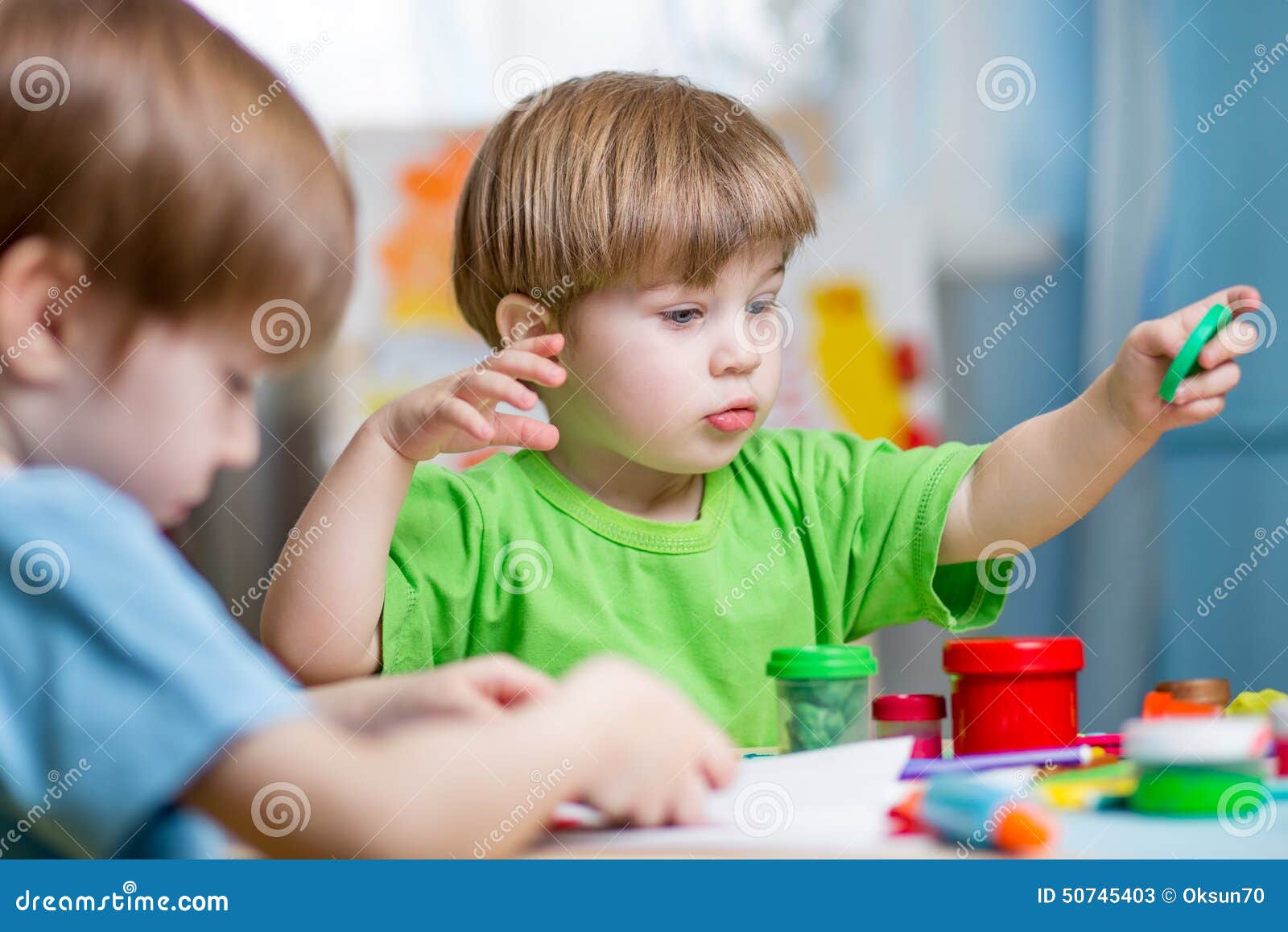 Children making by hands stock image. Image of cheerful - 50745403